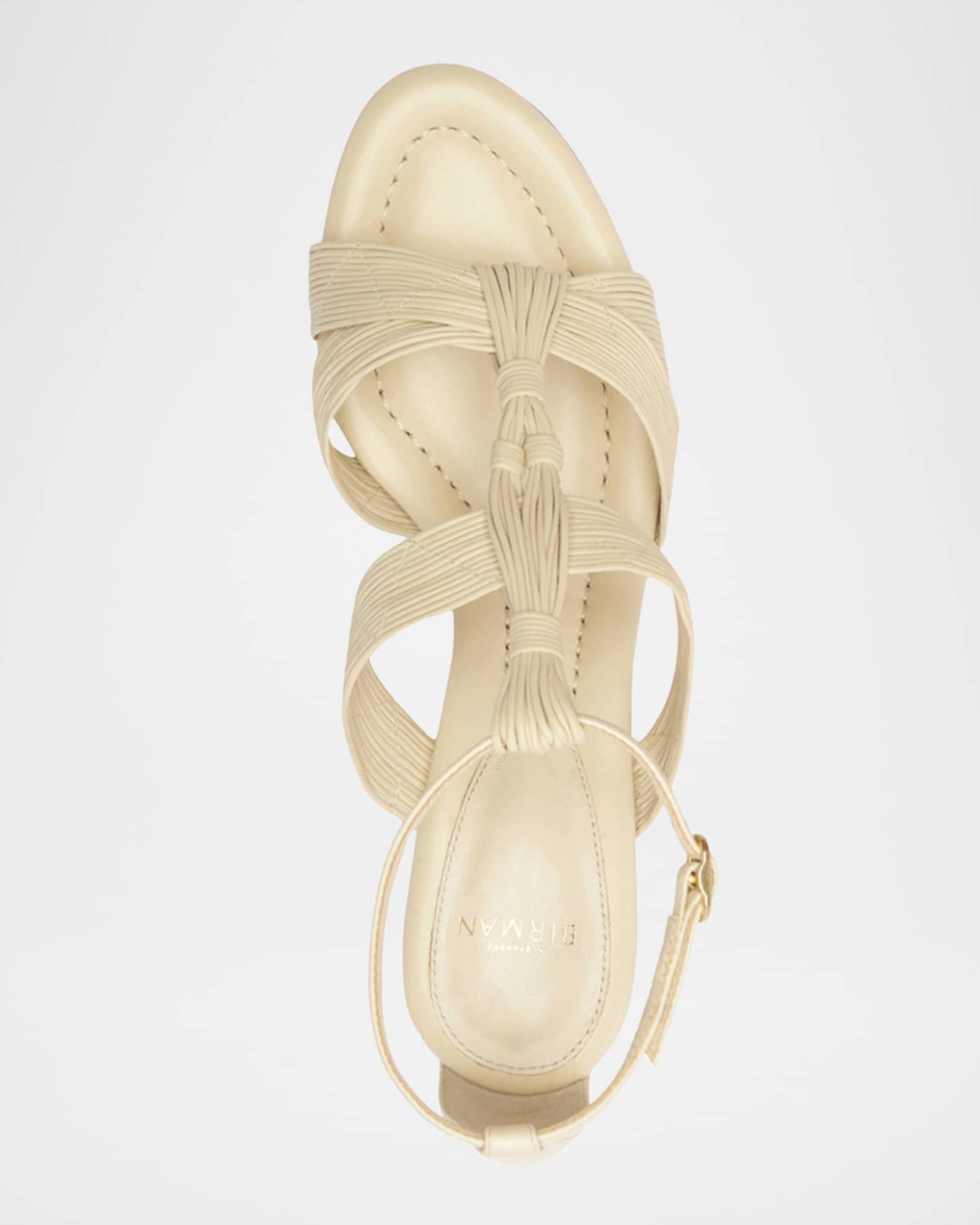 Alexandre Birman Olga Block 60 Leather Sandals | Neiman Marcus