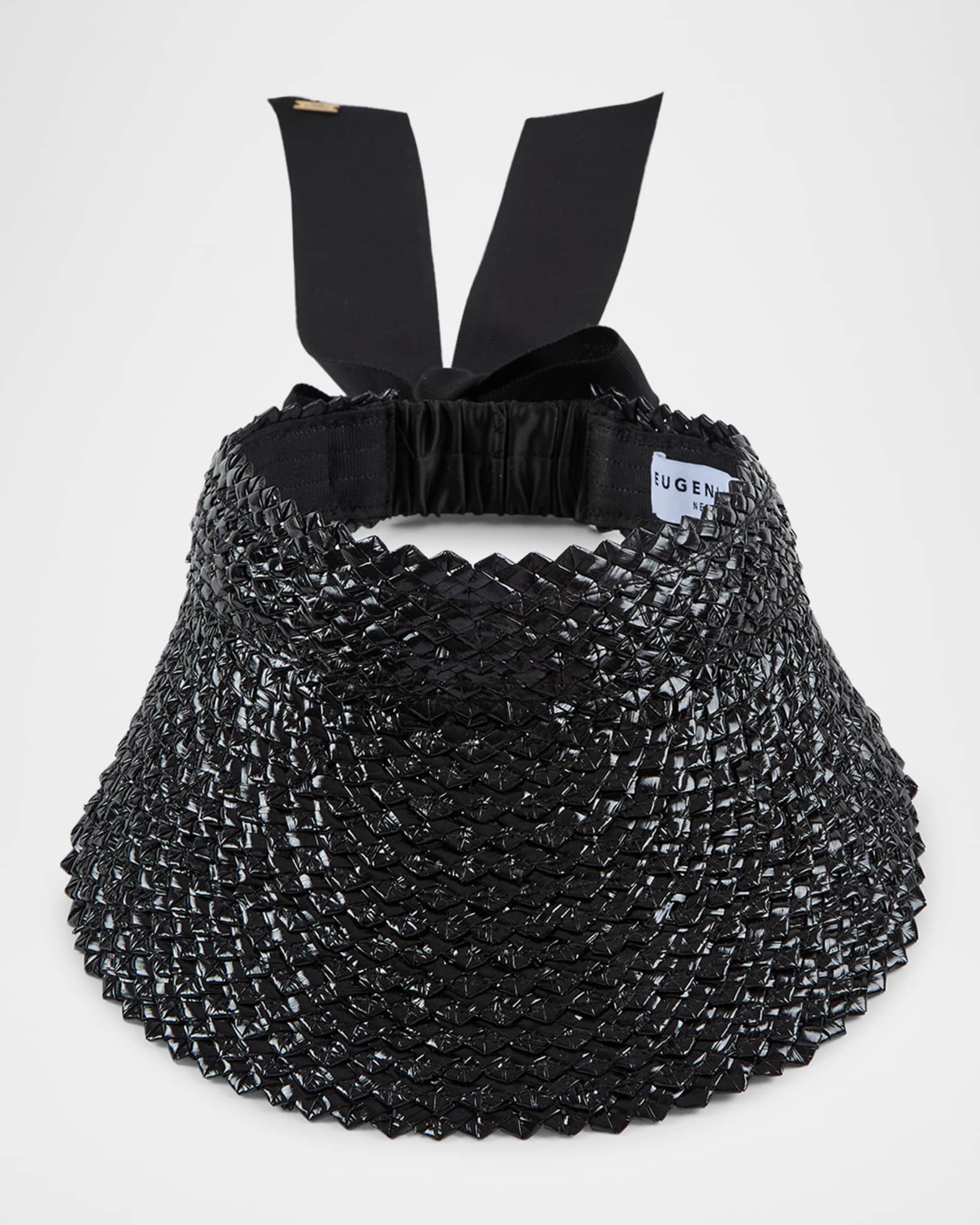 Eugenia Kim Ricky Straw Visor | Neiman Marcus