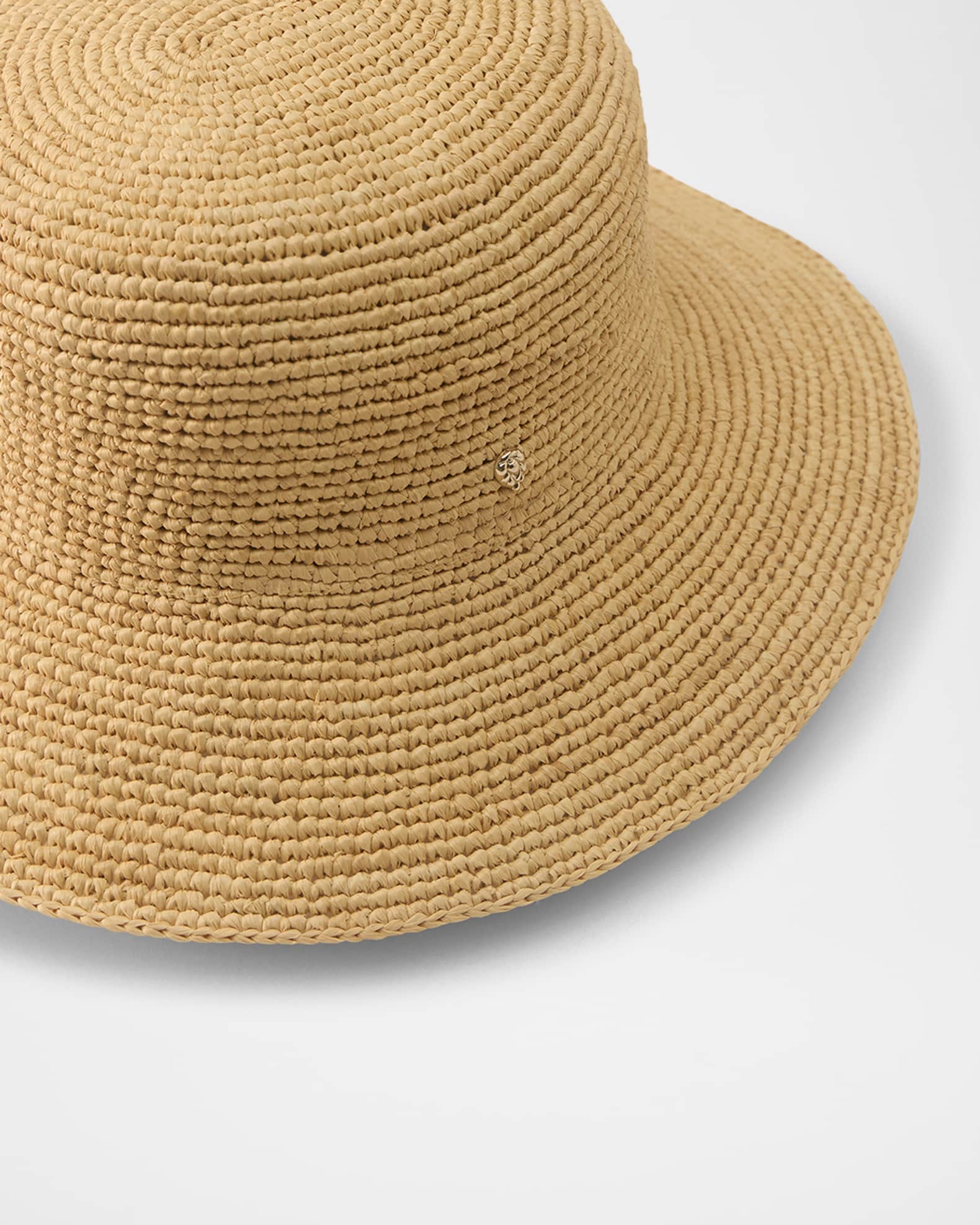 Helen Kaminski Esther Raffia Bucket Hat | Neiman Marcus