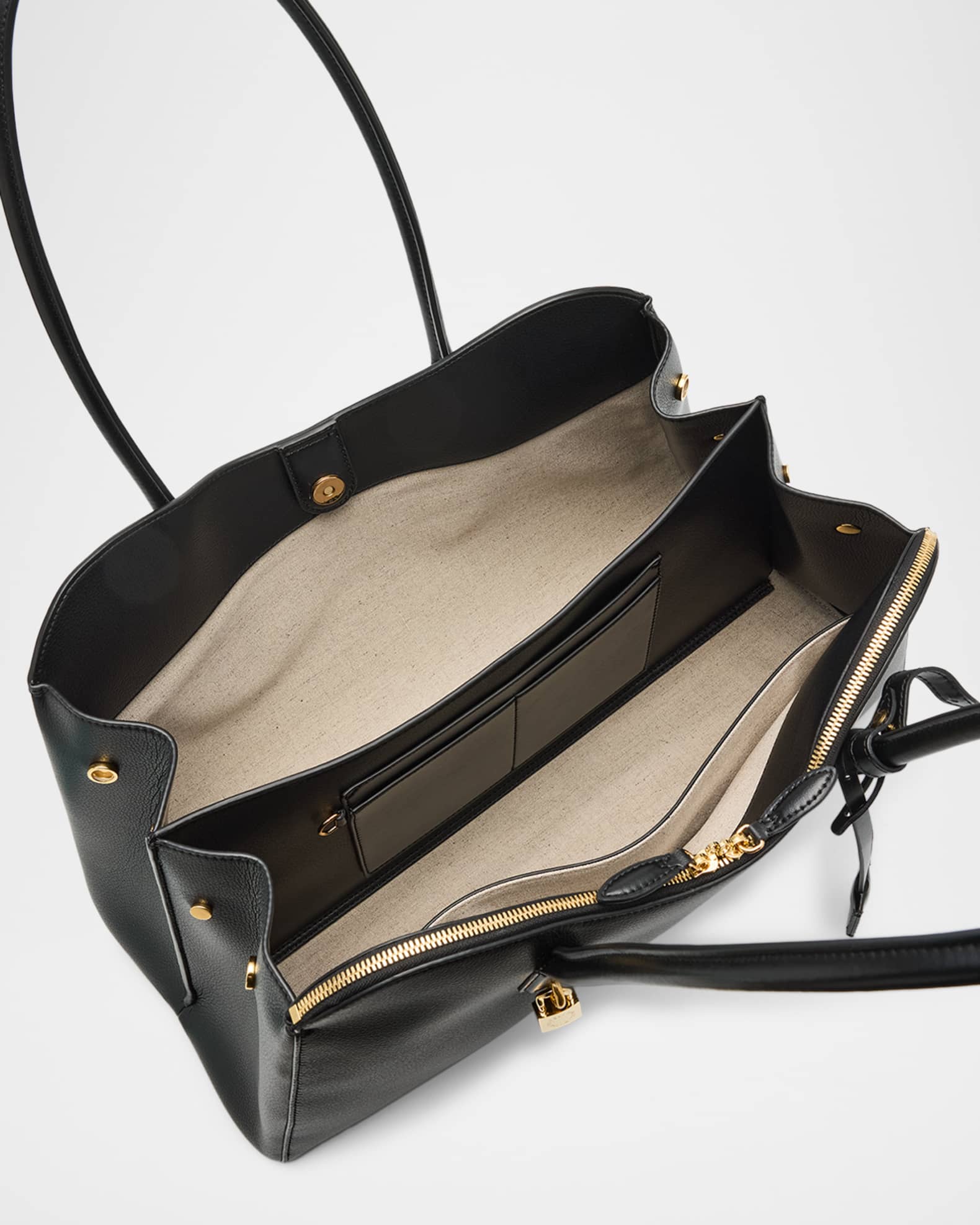 Stella McCartney Stella Ryder Open Shoulder Bag in Grainy Embossed Eco ...