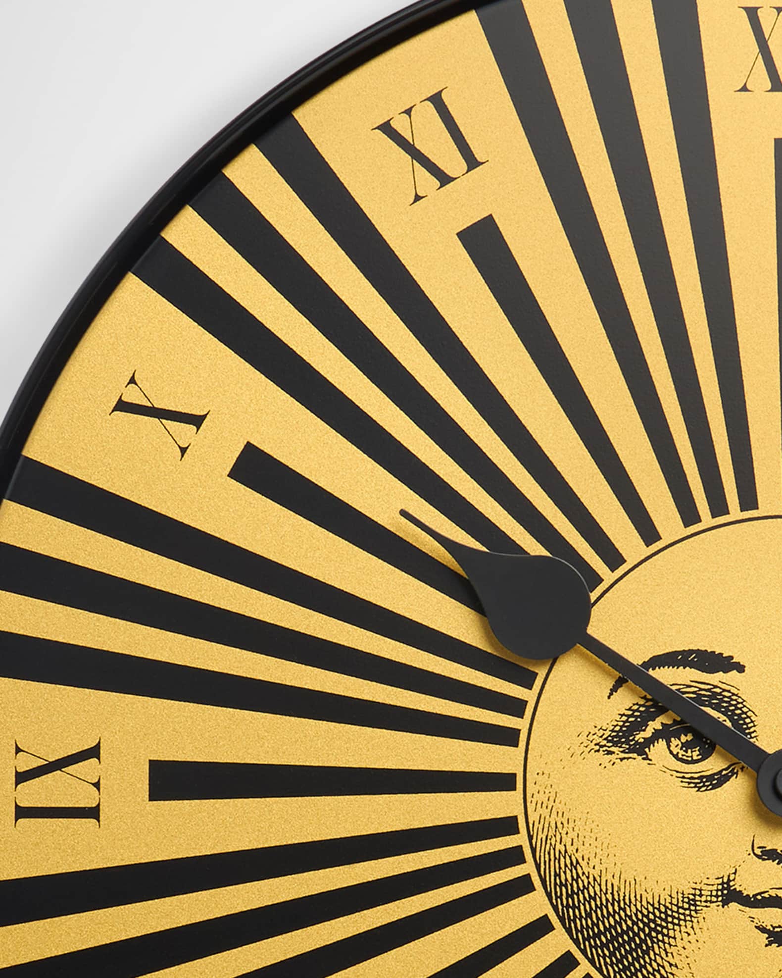 Fornasetti Sole Raggiante Wall Clock | Neiman Marcus