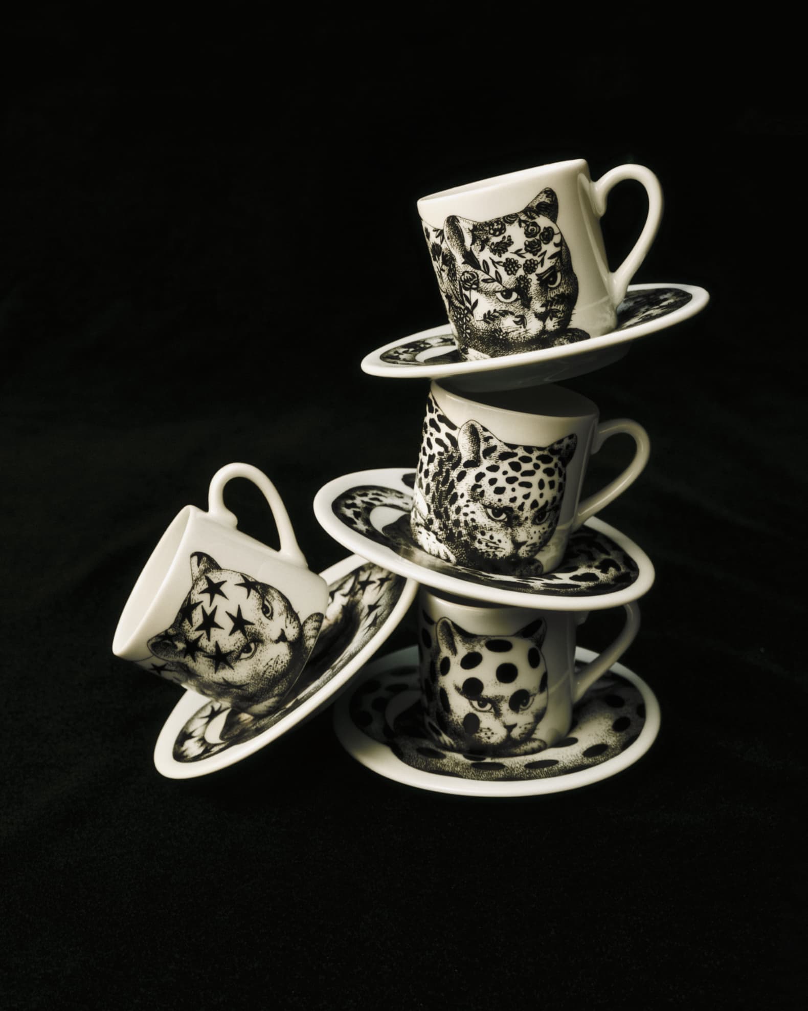 Fornasetti High Fidelity Starry Coffee Mug | Neiman Marcus