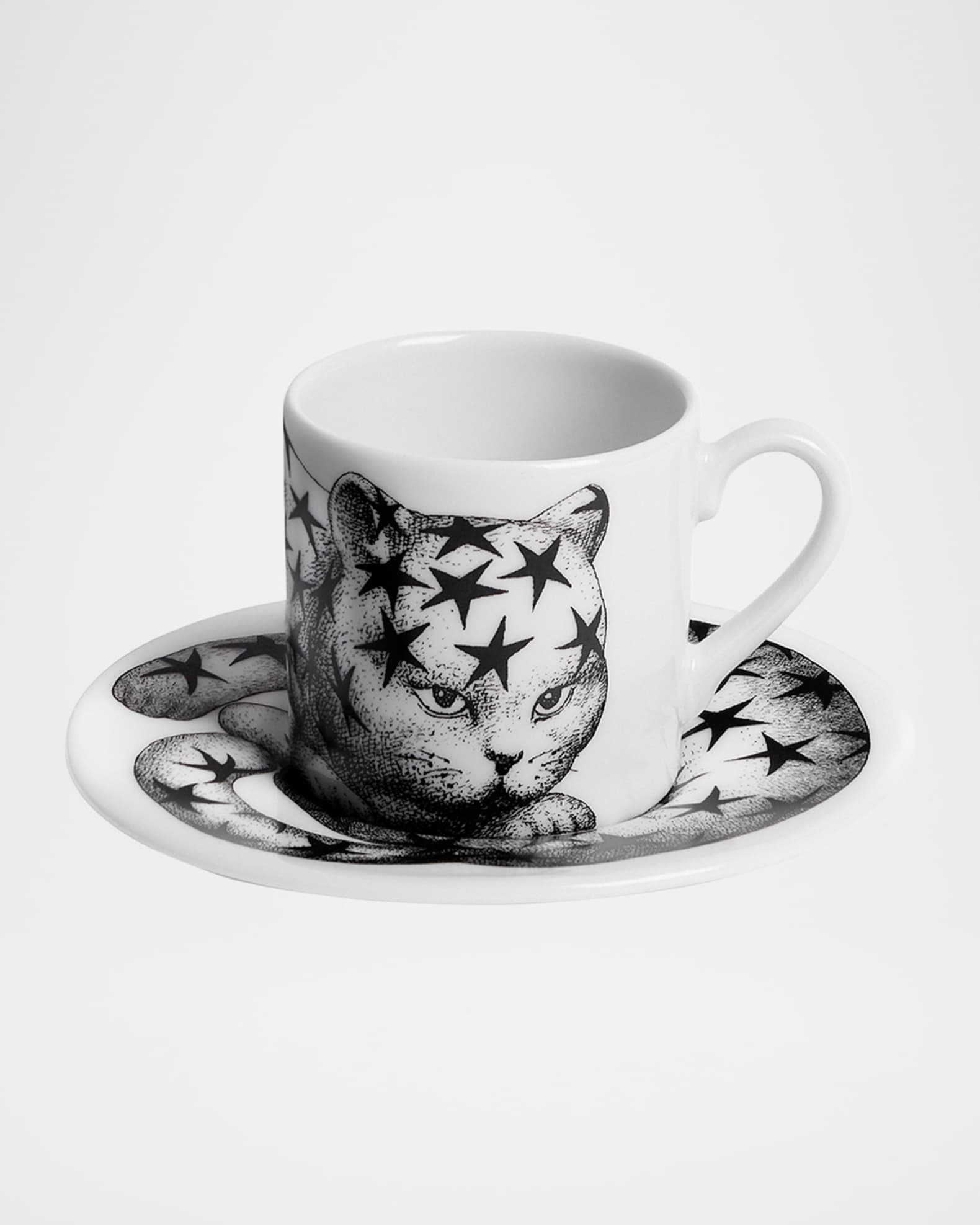 Fornasetti High Fidelity Starry Coffee Mug | Neiman Marcus
