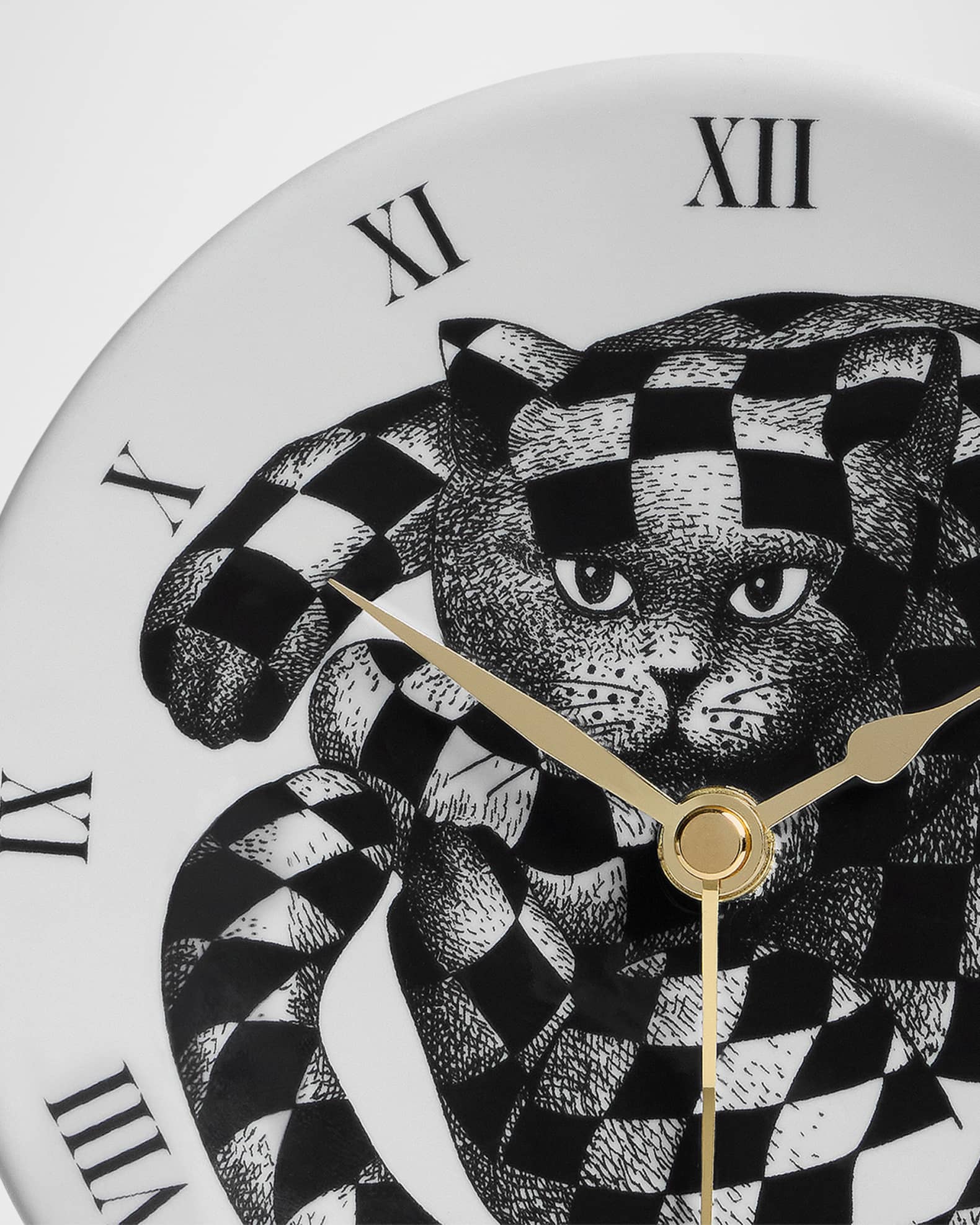 Fornasetti High Fidelity Table Clock | Neiman Marcus