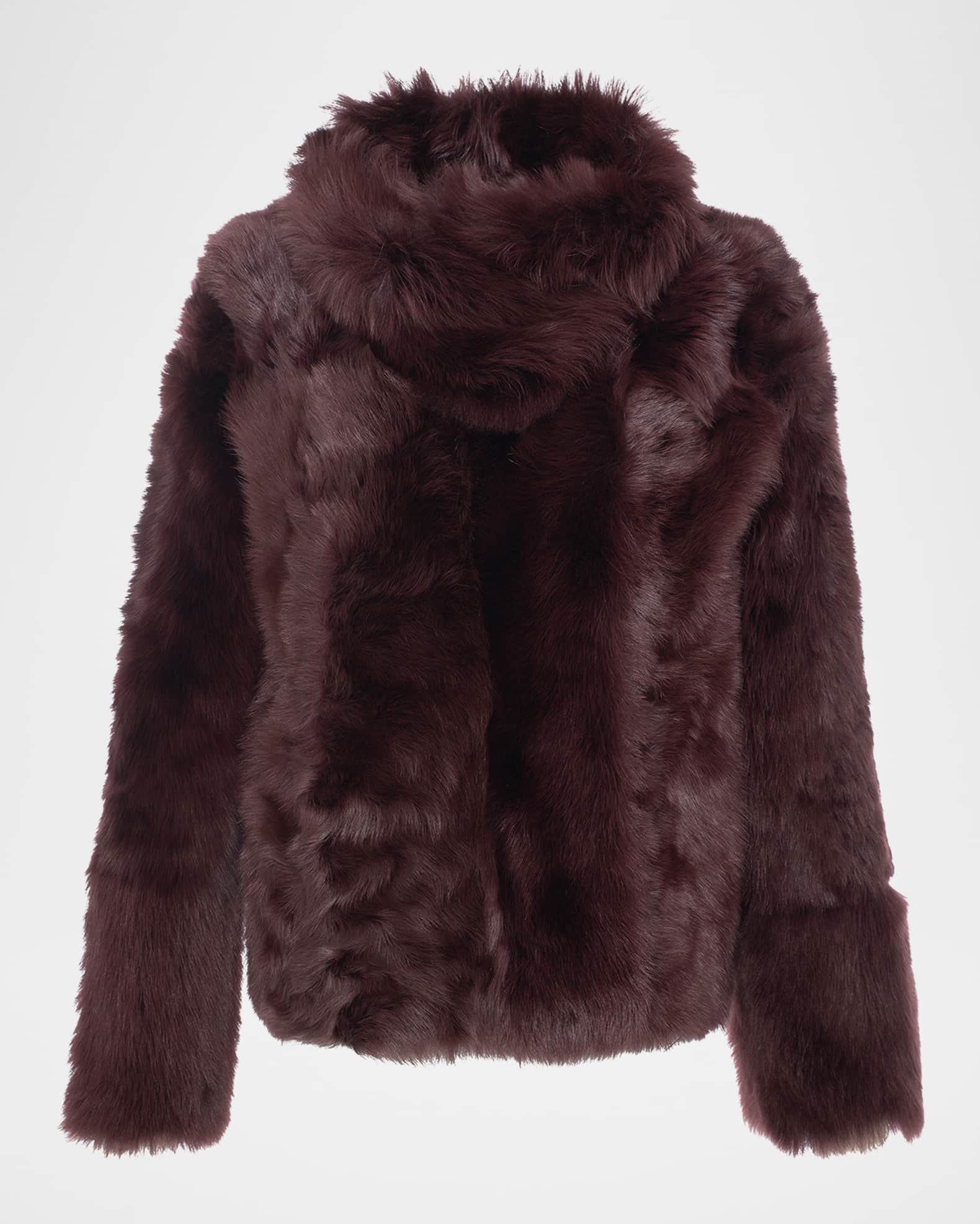 Gorski Reversible Toscana Lamb Shearling Jacket | Neiman Marcus