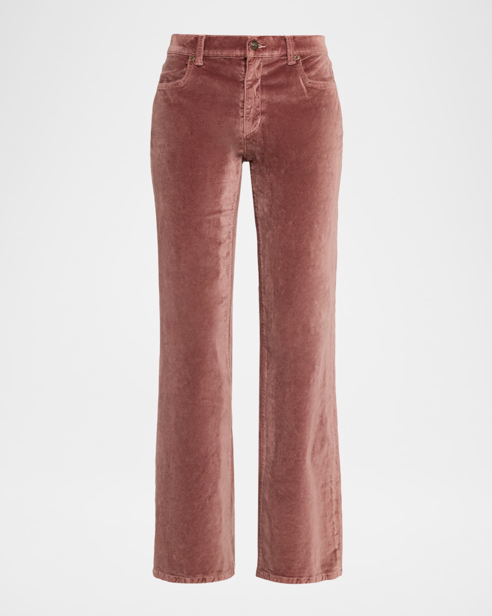 Kobi Halperin Ruby Straight-Leg Stretch Cotton Pants | Neiman Marcus