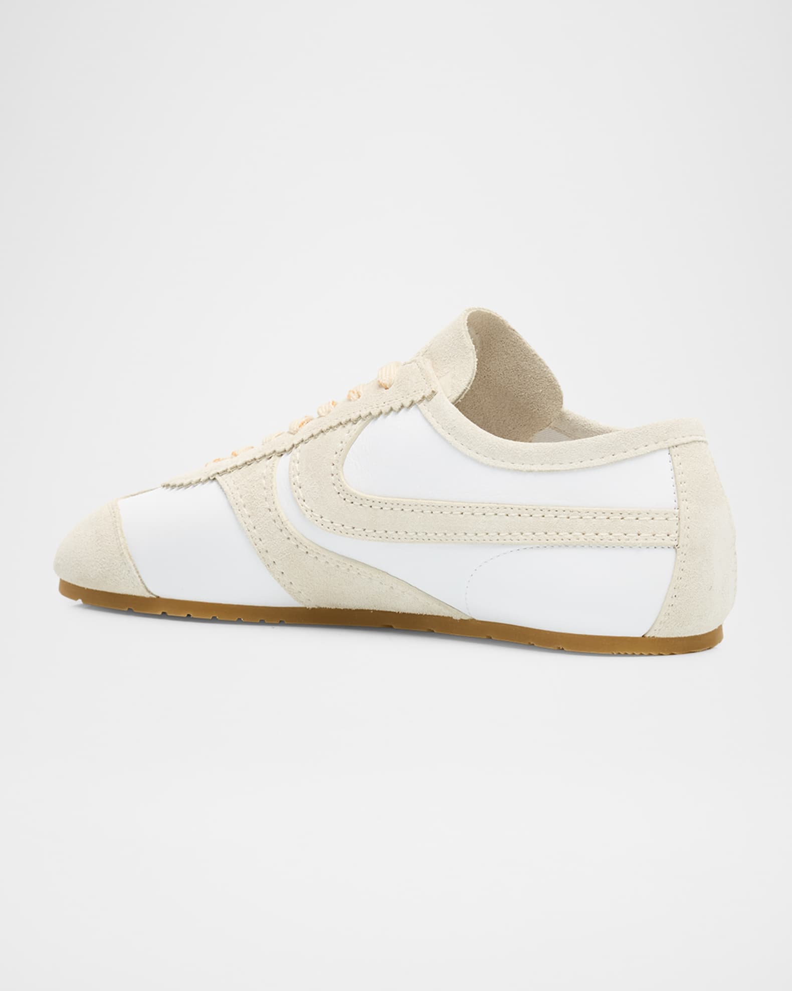 Dries Van Noten Men's Retro Leather and Suede Low-Top Sneakers | Neiman ...