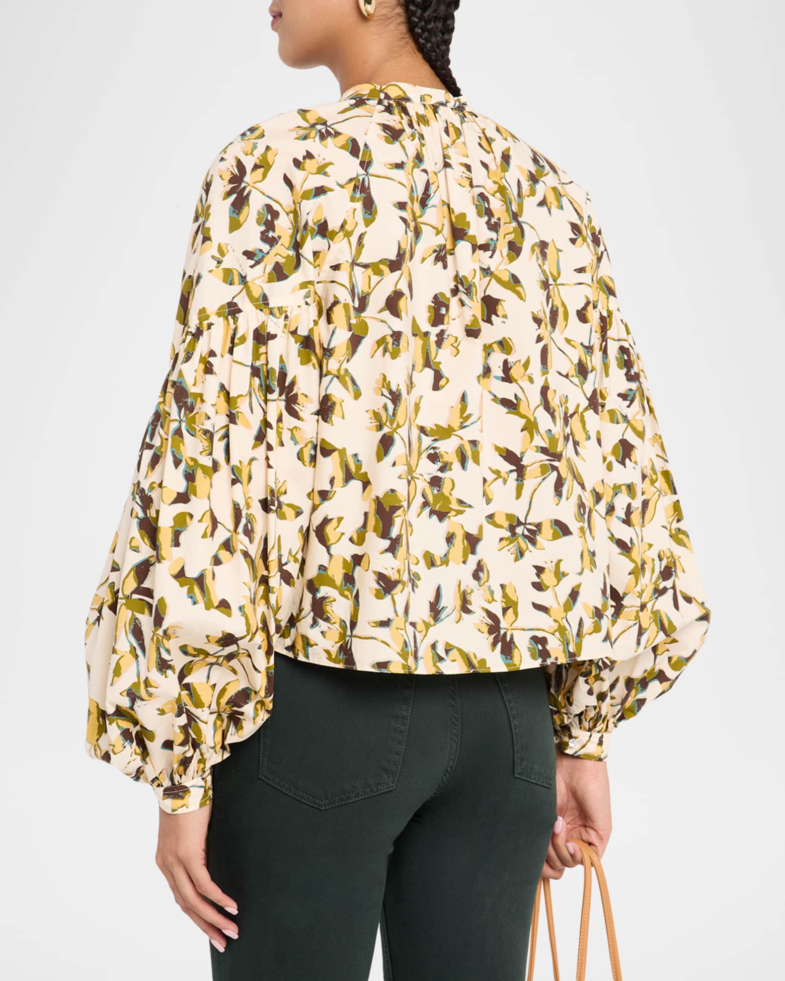 Ulla Johnson Rowena Long-Sleeve Blouse | Neiman Marcus