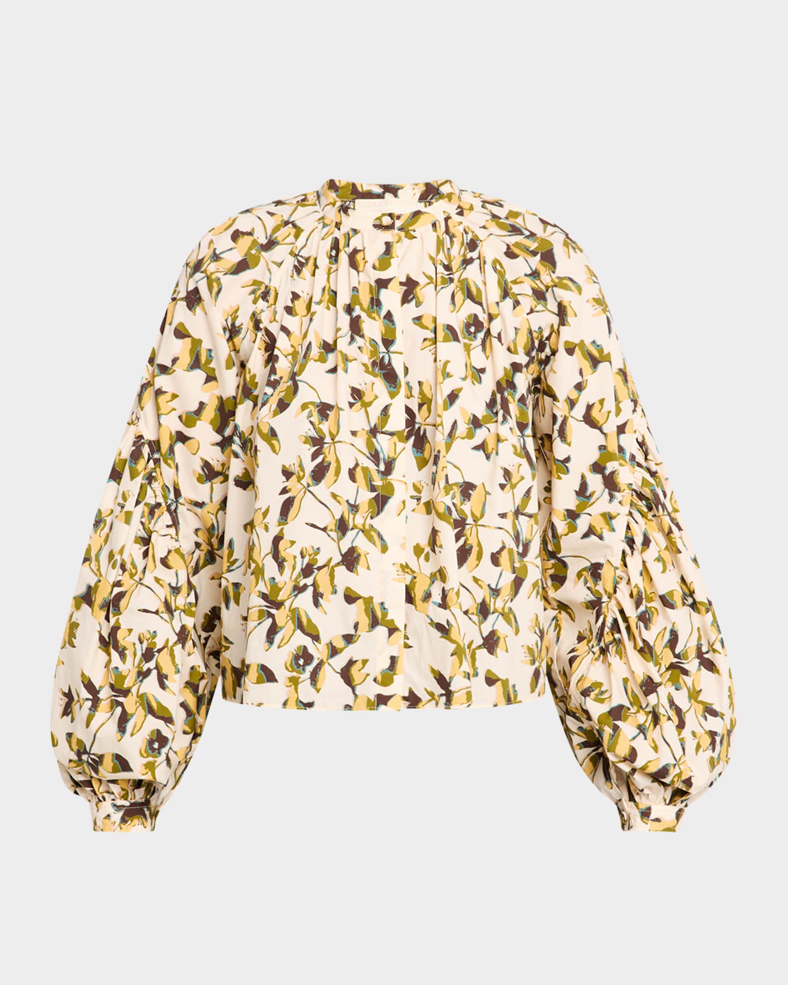 Ulla Johnson Rowena Long-Sleeve Blouse | Neiman Marcus