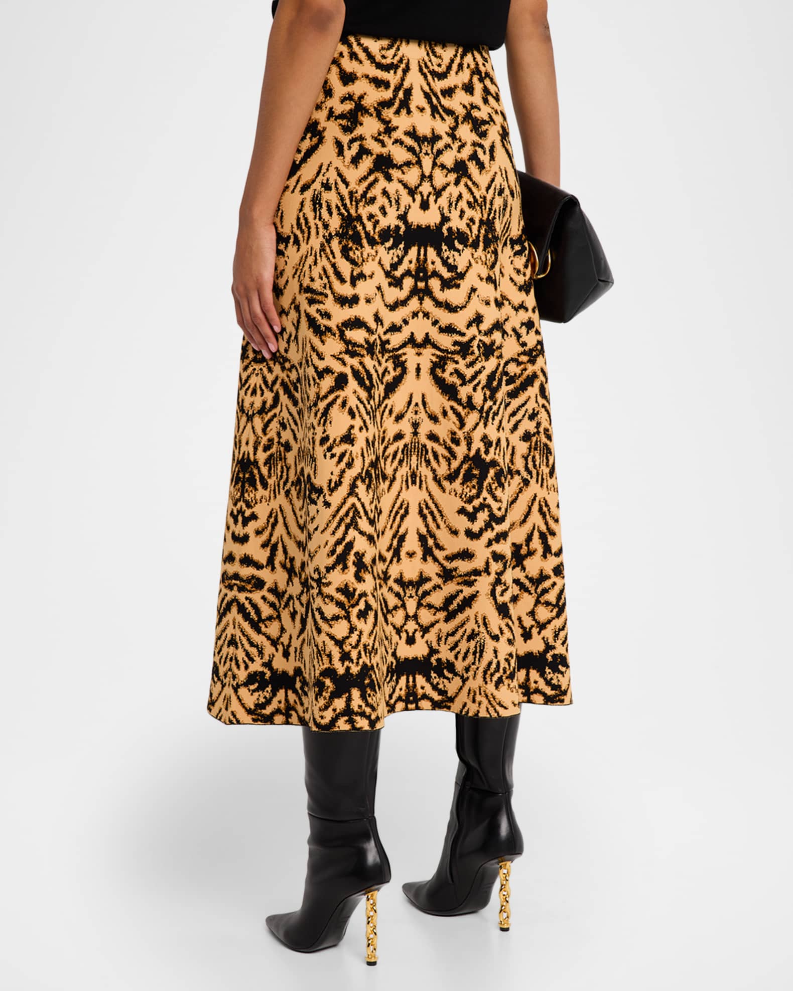 Ulla Johnson Lani Jacquard Knit Skirt | Neiman Marcus