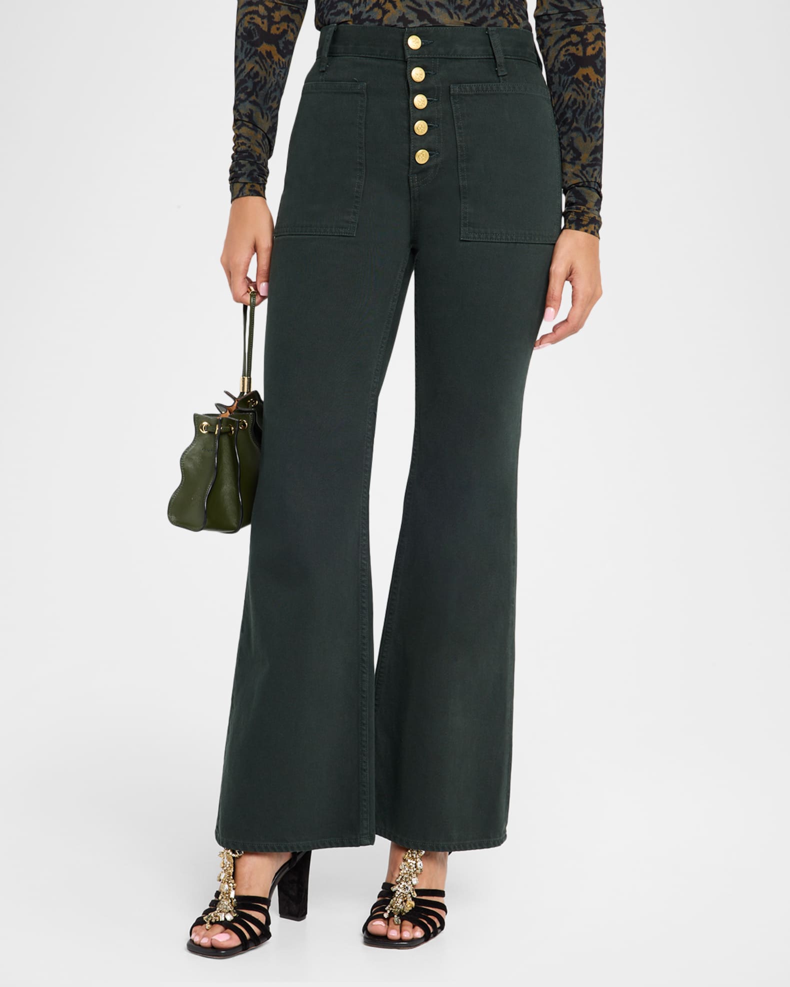 Ulla Johnson The Lou High-Rise Jeans | Neiman Marcus