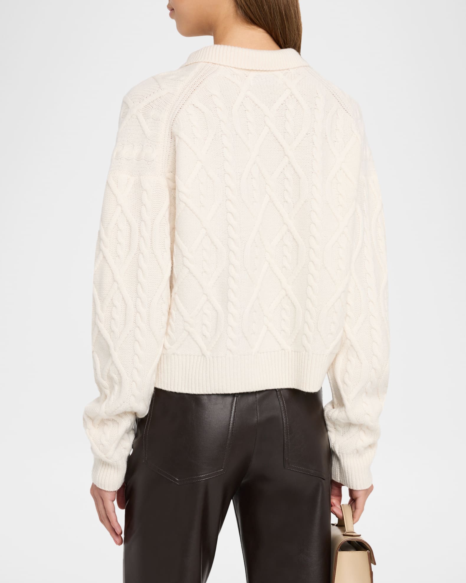 Naadam Ultra Luxe Cable-Knit Sweater | Neiman Marcus