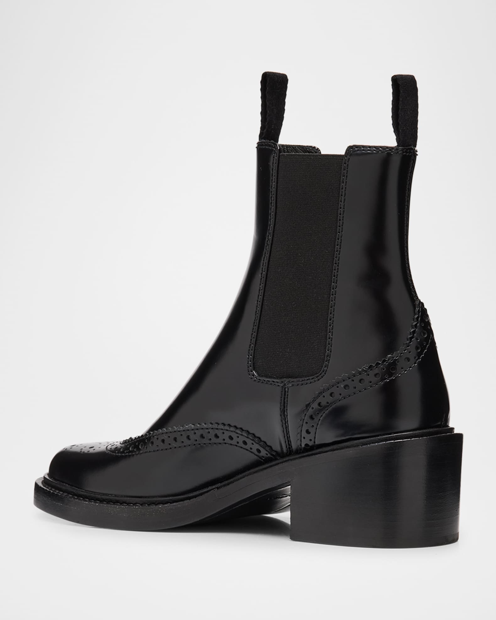 Saint Laurent Vincent Leather Chelsea Boots | Neiman Marcus