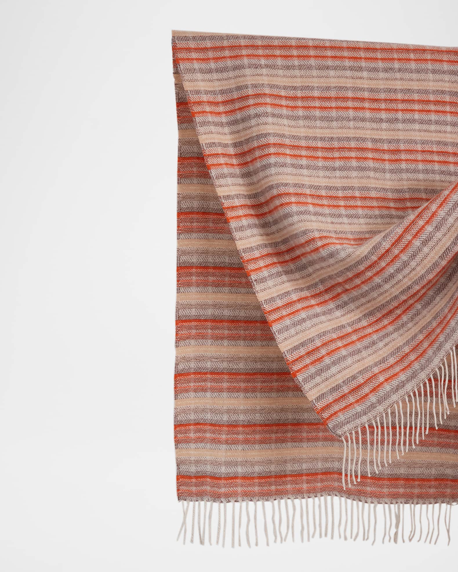 Sand River Tibetan Cashmere Tasseled Throw | Neiman Marcus