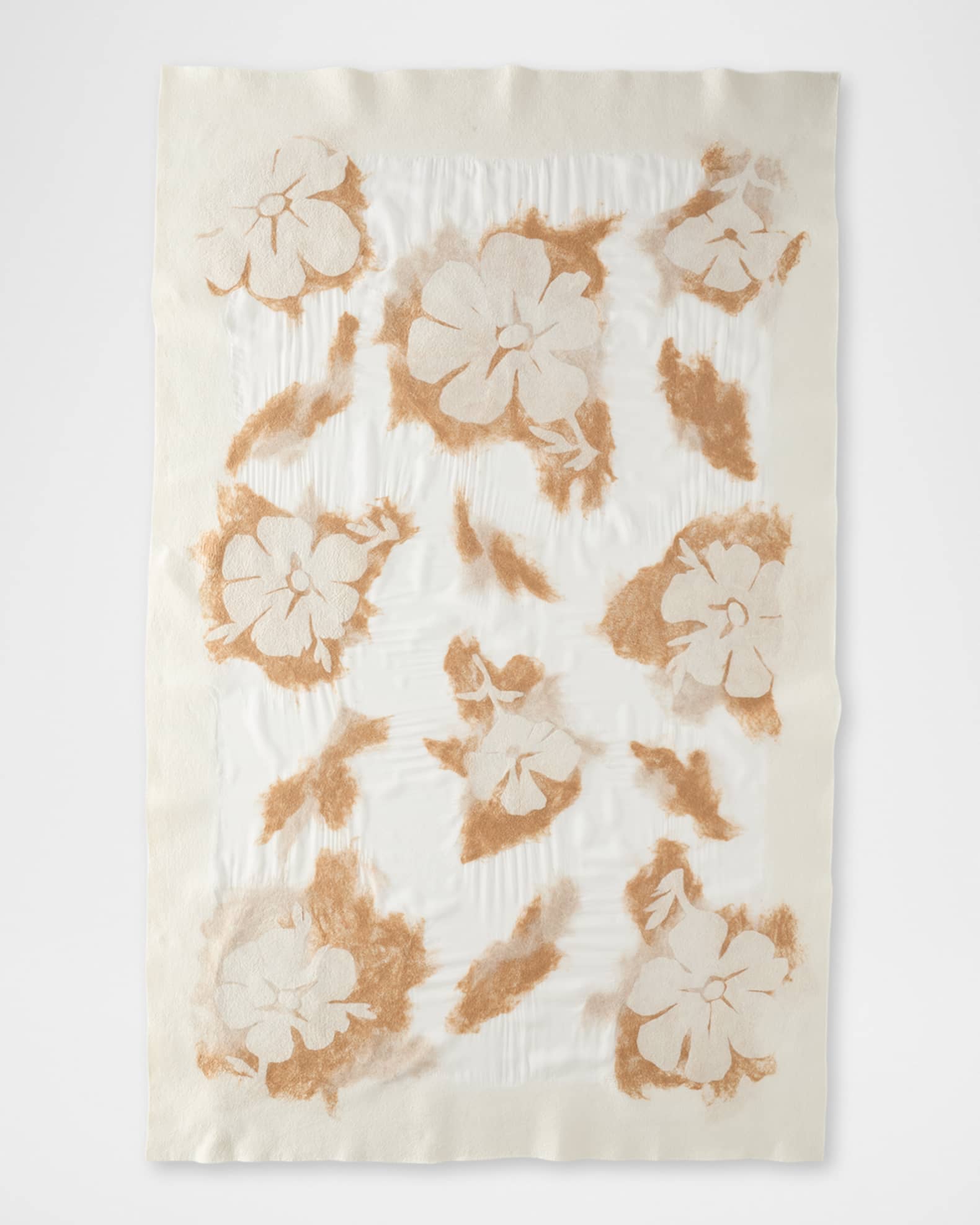 Sand River Tibetan Cashmere and Silk Felted Blanket | Neiman Marcus