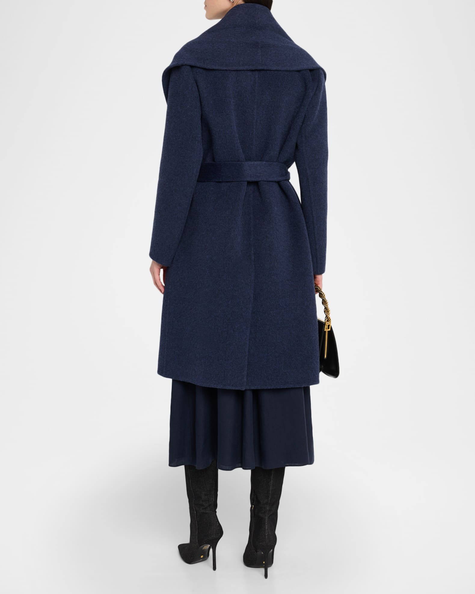Kobi Halperin Yael Shawl-Collar Wrap Coat | Neiman Marcus