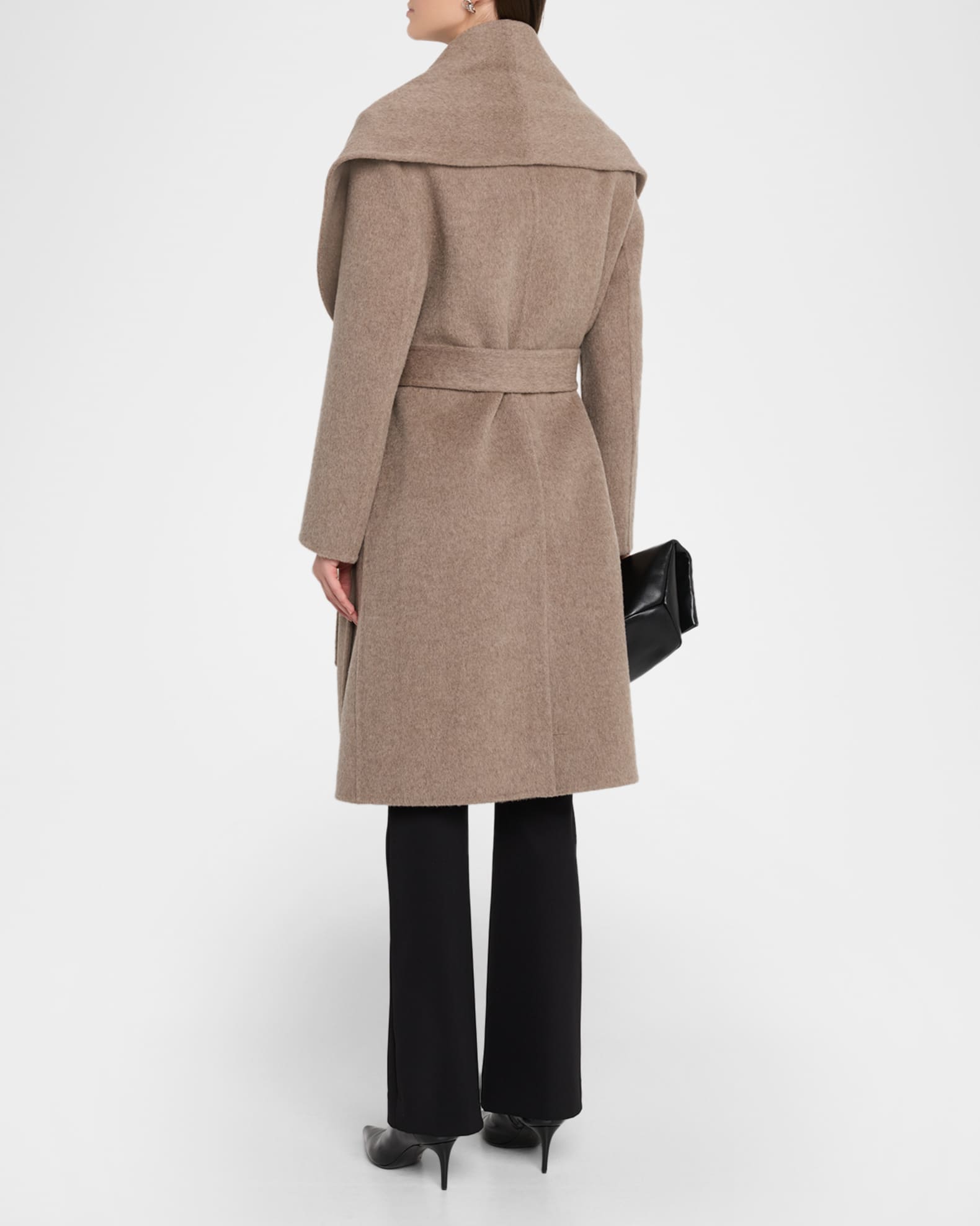 Kobi Halperin Yael Shawl-Collar Wrap Coat | Neiman Marcus