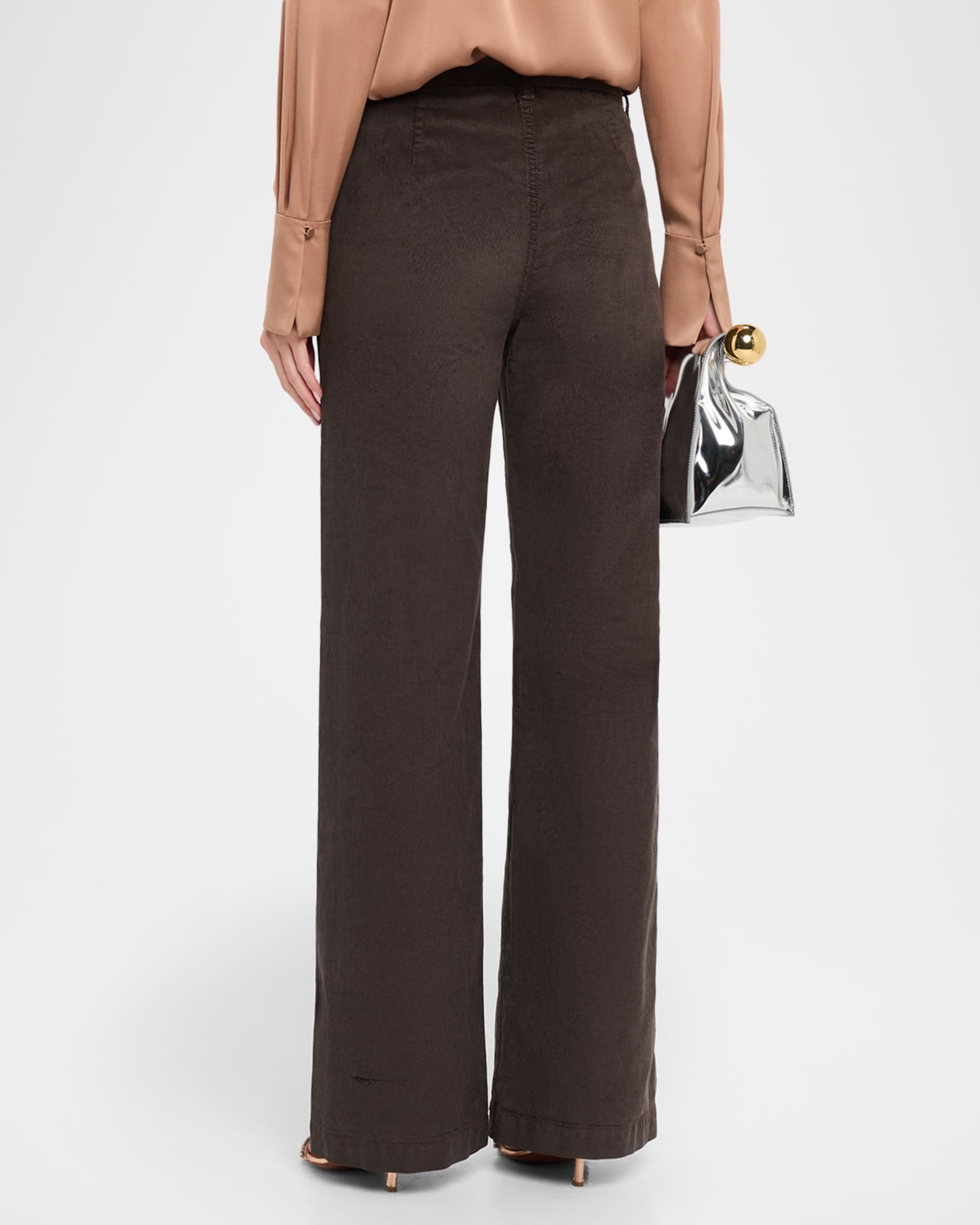 Kobi Halperin Hannah High-Rise Corduroy Pants | Neiman Marcus