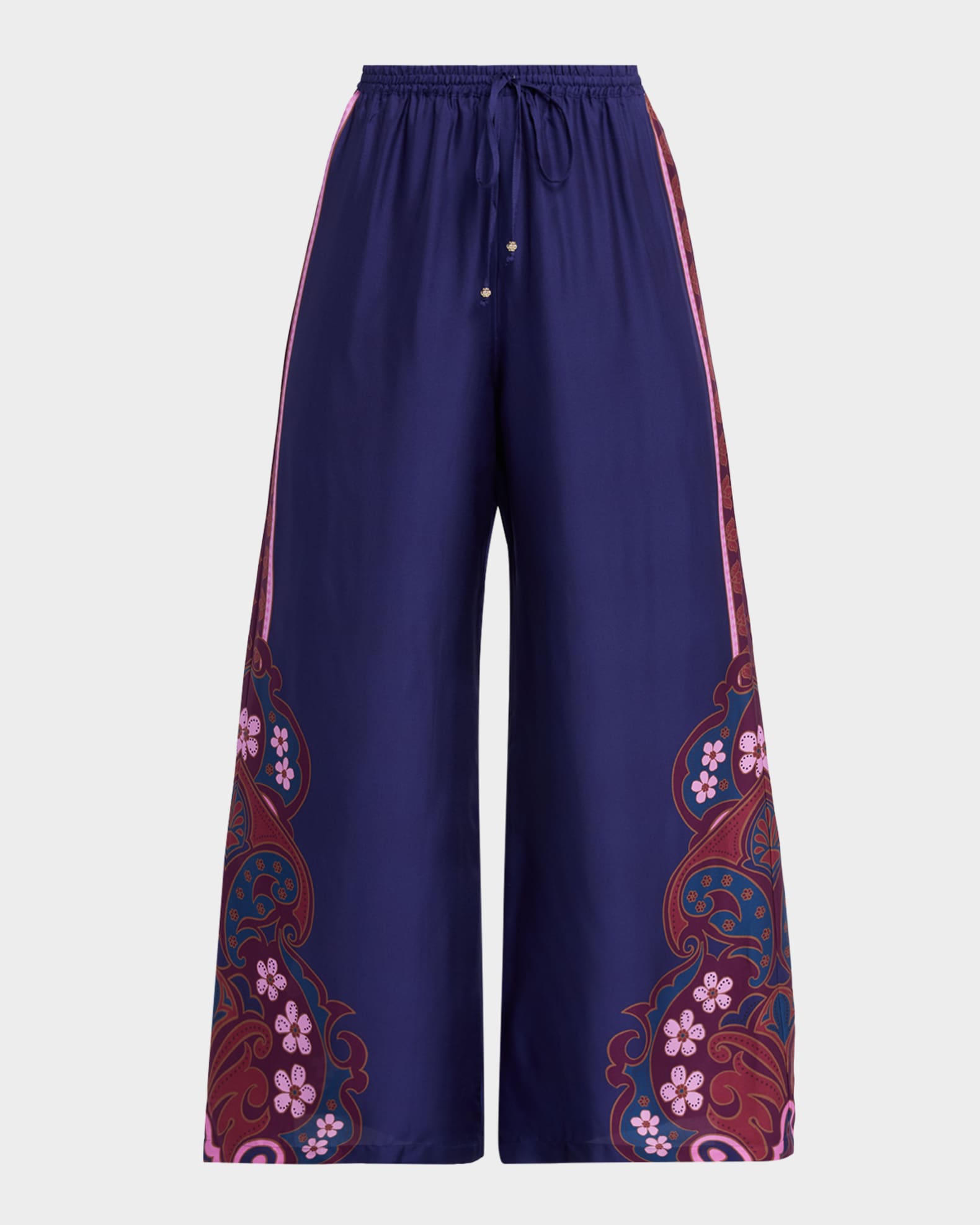 Johnny Was Frankie Easy Printed Drawstring Pants | Neiman Marcus
