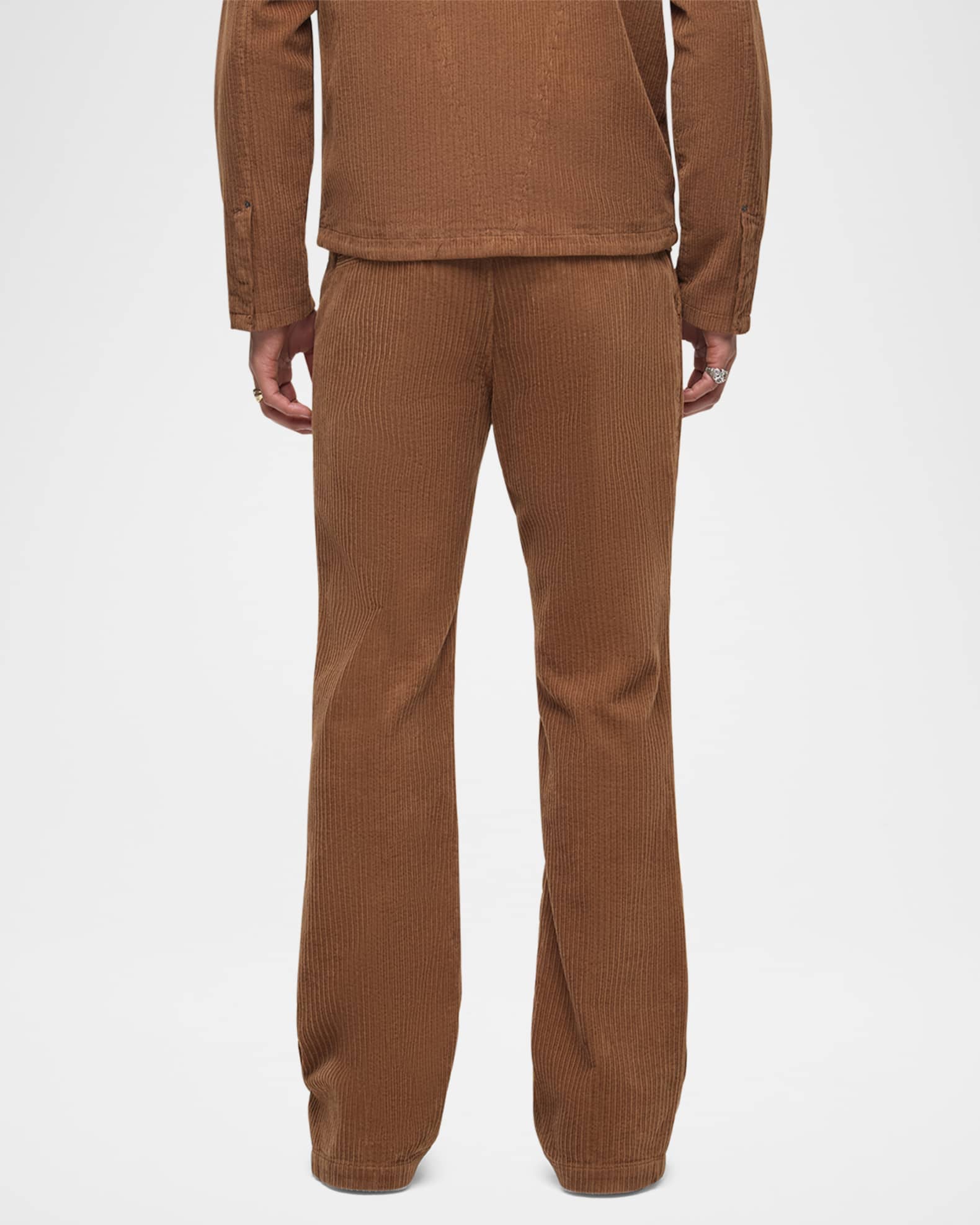 Hudson Men's Walker Bootcut Corduroy Trousers | Neiman Marcus