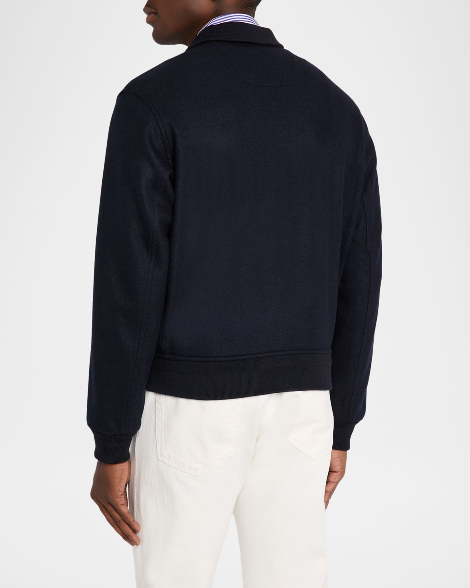 Ralph Lauren Purple Label Men's Double-Face Cashmere Full-Zip Jacket ...