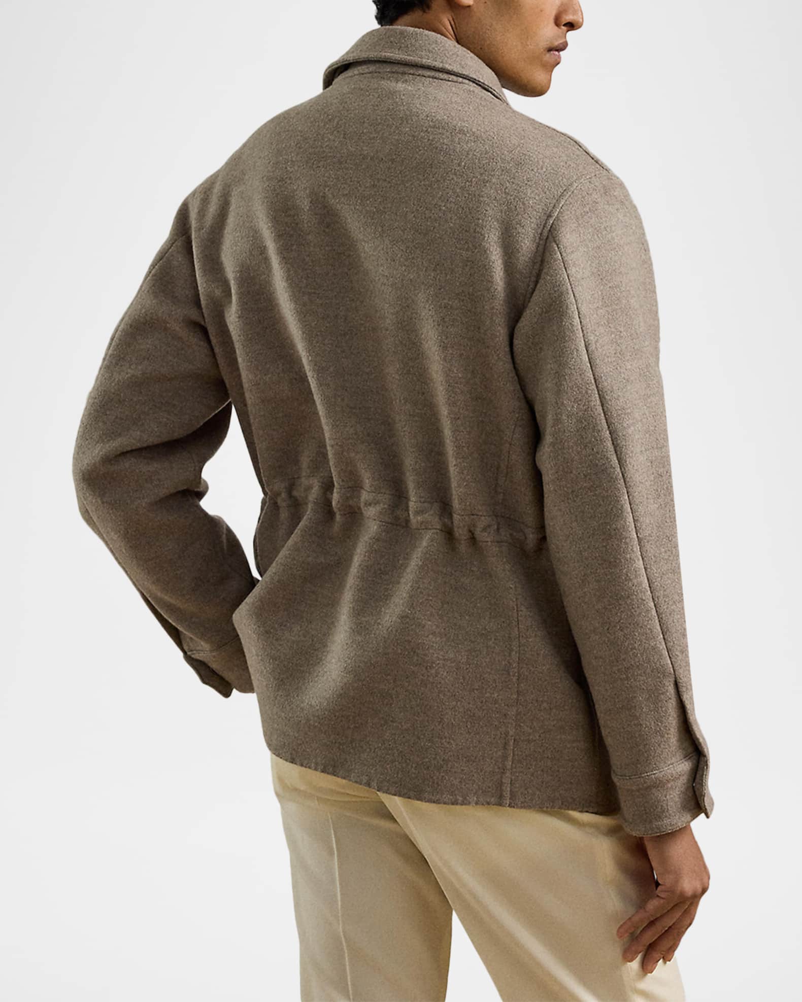 Ralph Lauren Purple Label Ripley Wool-Cashmere Four-Pocket Jacket ...