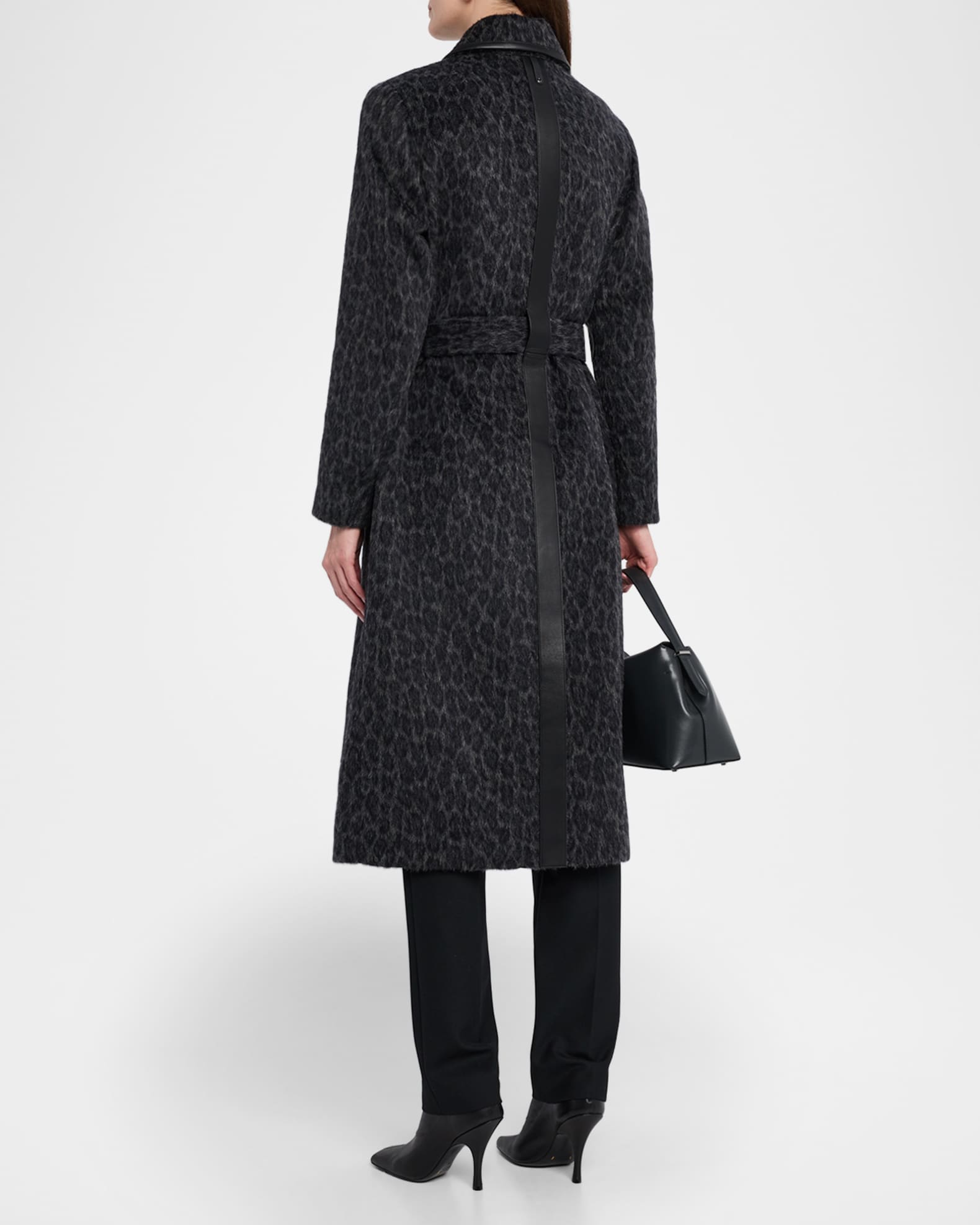 Mackage Zeva-A Single-Breasted Wool Trench Coat | Neiman Marcus
