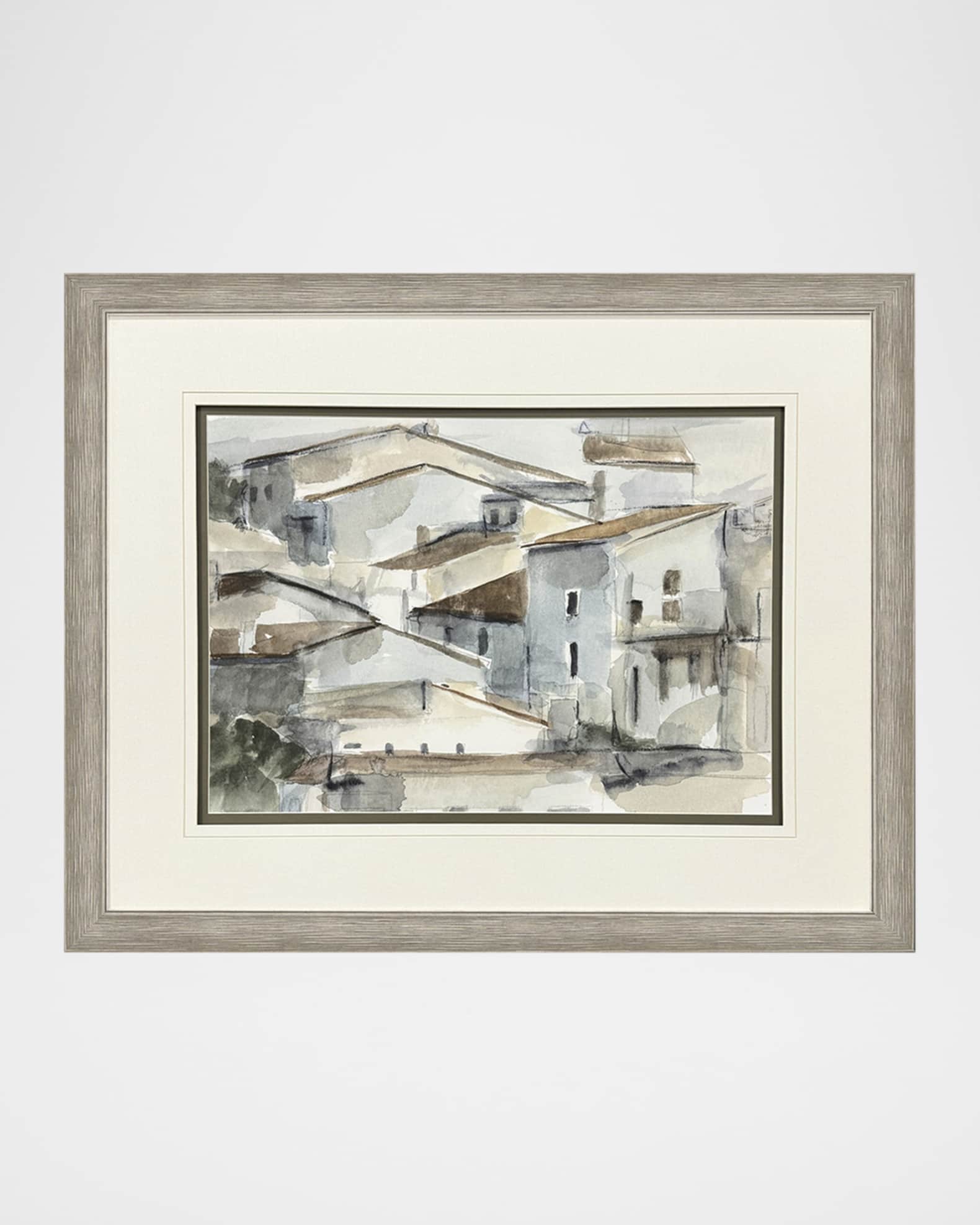 "Mountainside Village" Wall Art Collection | Neiman Marcus
