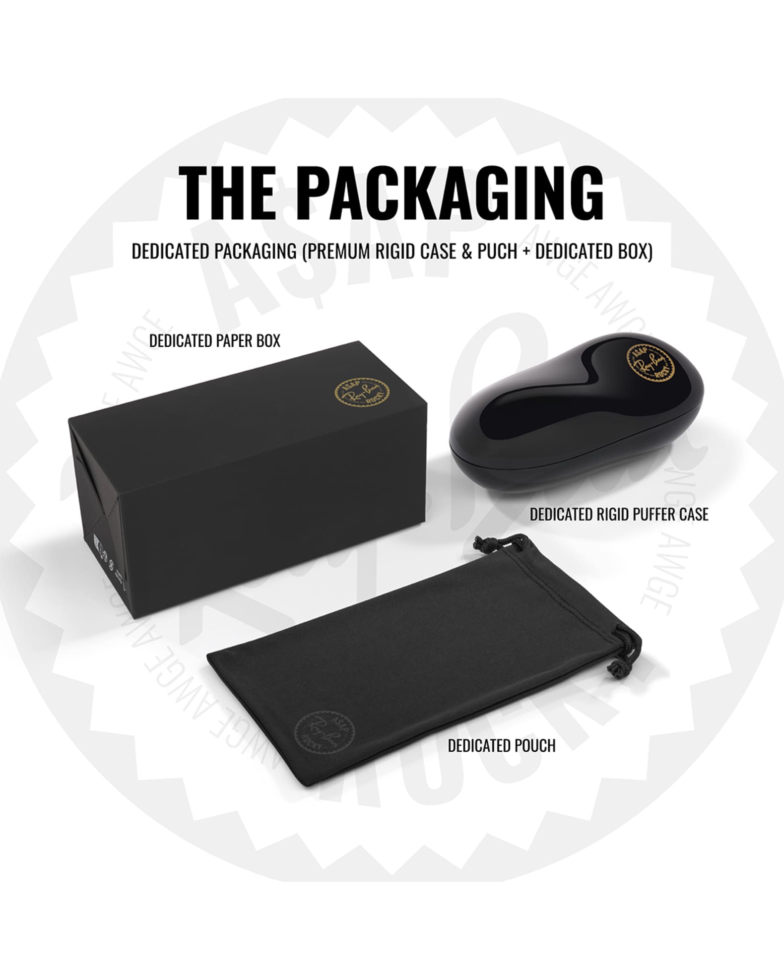 Ray-Ban RB4940 Wayfarer Puffer A$AP ROCKY Square Sunglasses | Neiman Marcus