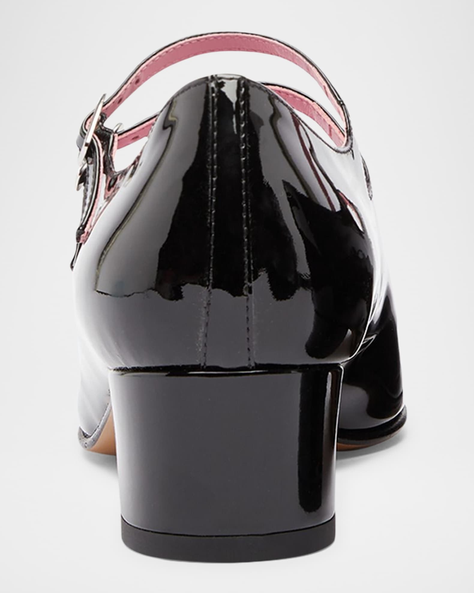 CAREL Kina Three-Strap Mary Jane Pumps | Neiman Marcus