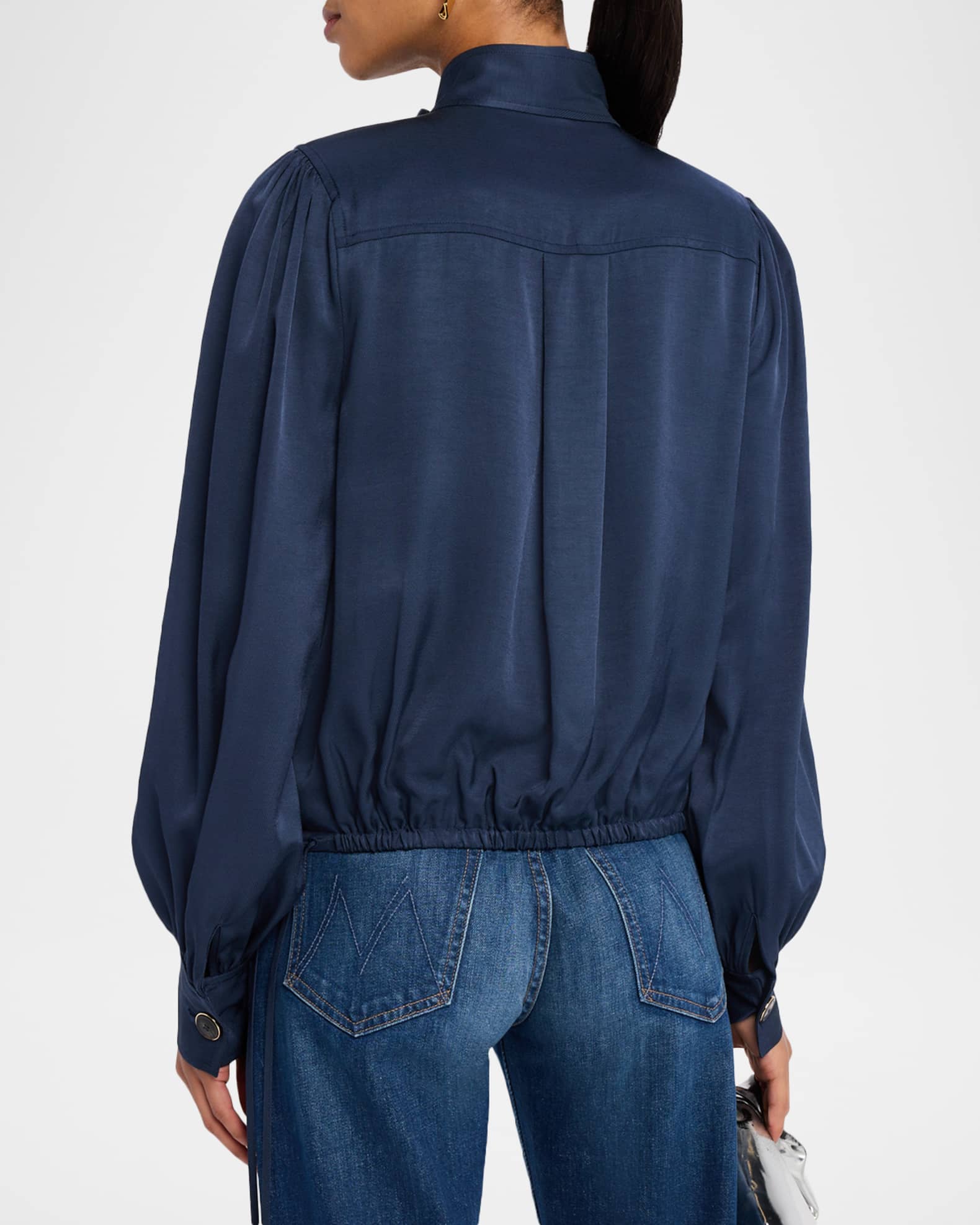 Ramy Brook Mitchell Button-Front Jacket | Neiman Marcus