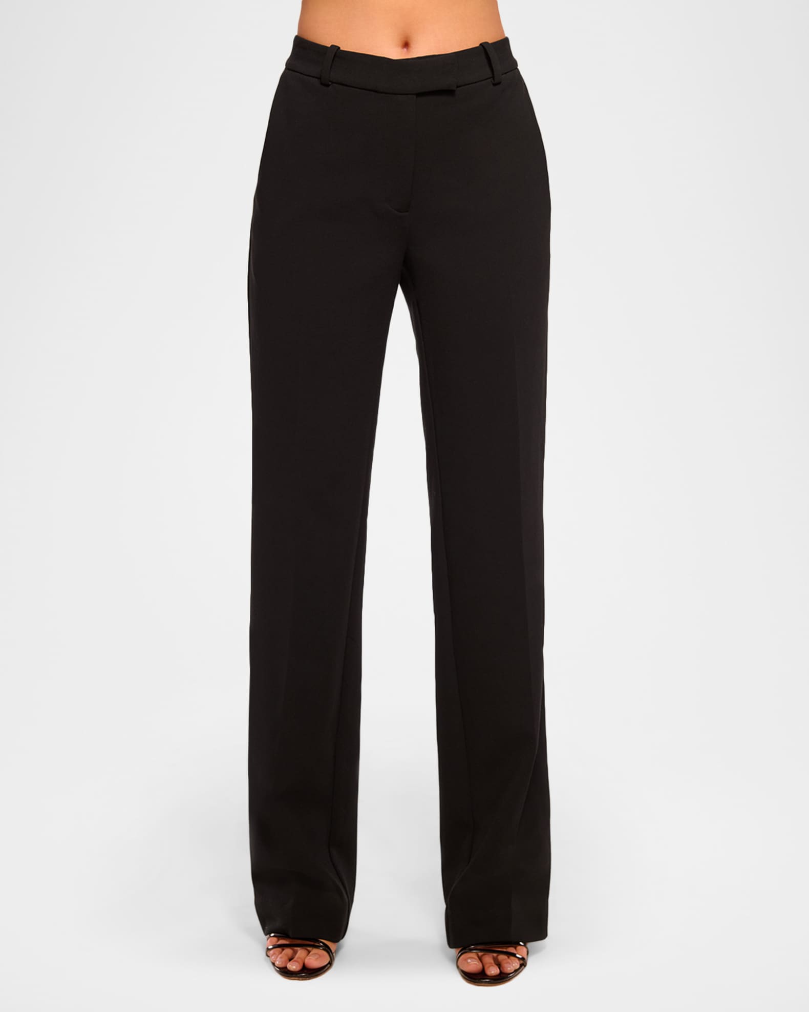 Ramy Brook Doug Straight-Leg Pants | Neiman Marcus