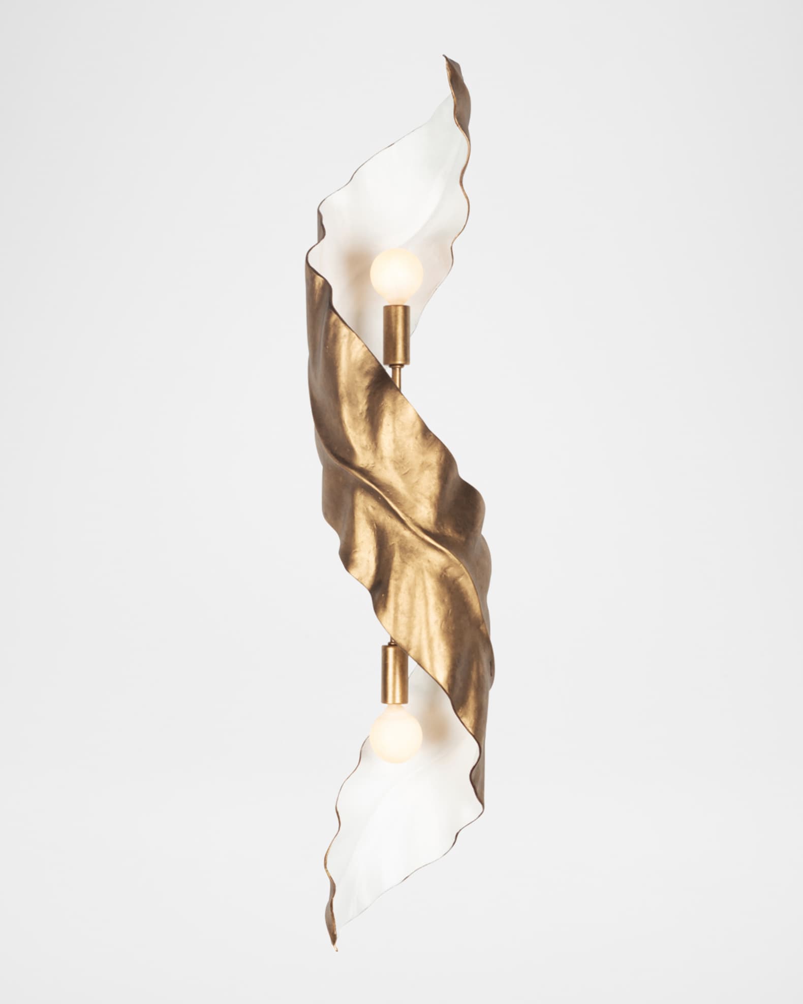 Kalco Lighting Spira Pearlized Antique Wall Sconce | Neiman Marcus