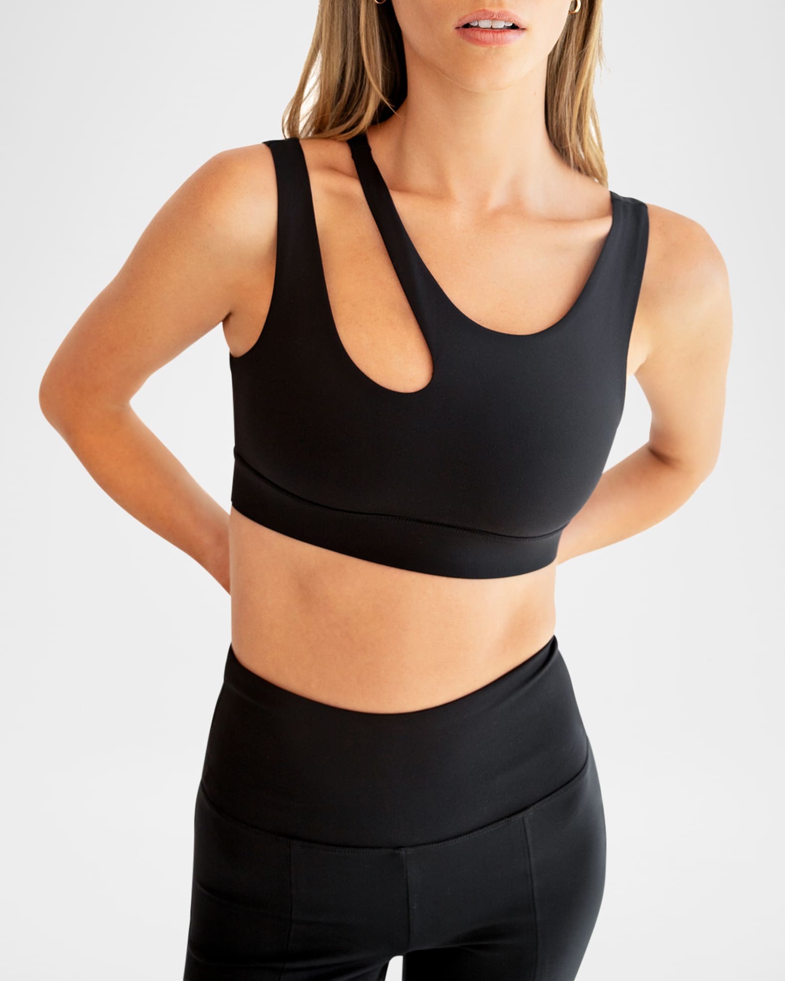 Cut Out Sports Bra | Neiman Marcus