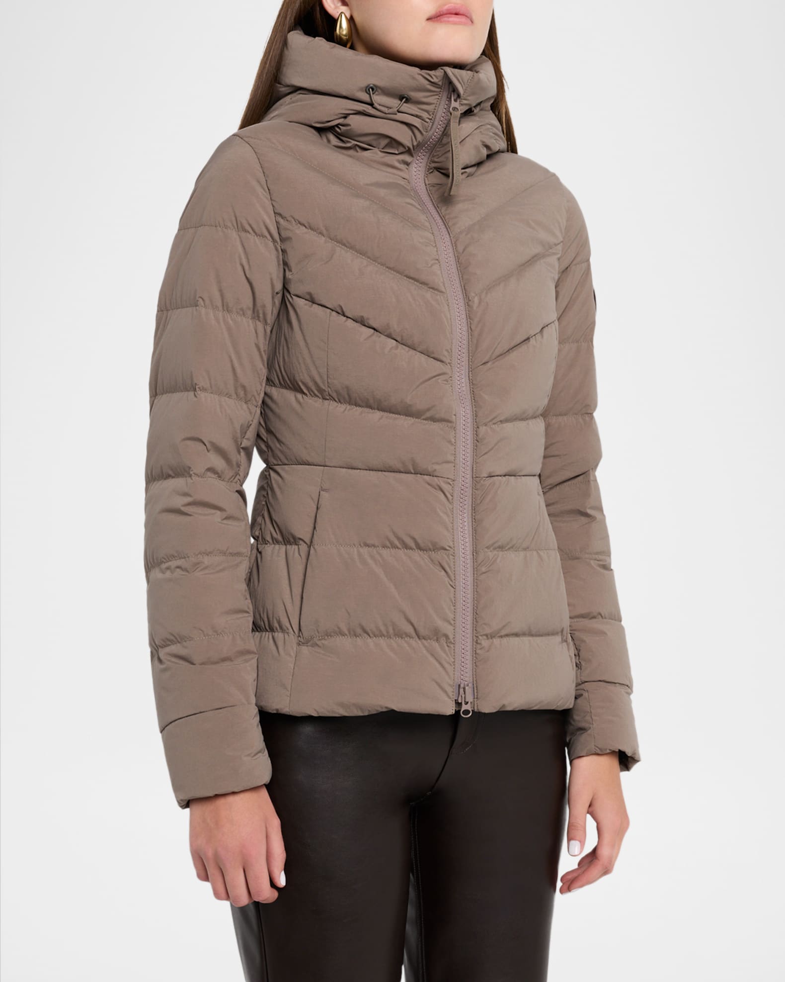 Canada Goose Clair Hooded Down Puffer Jacket | Neiman Marcus