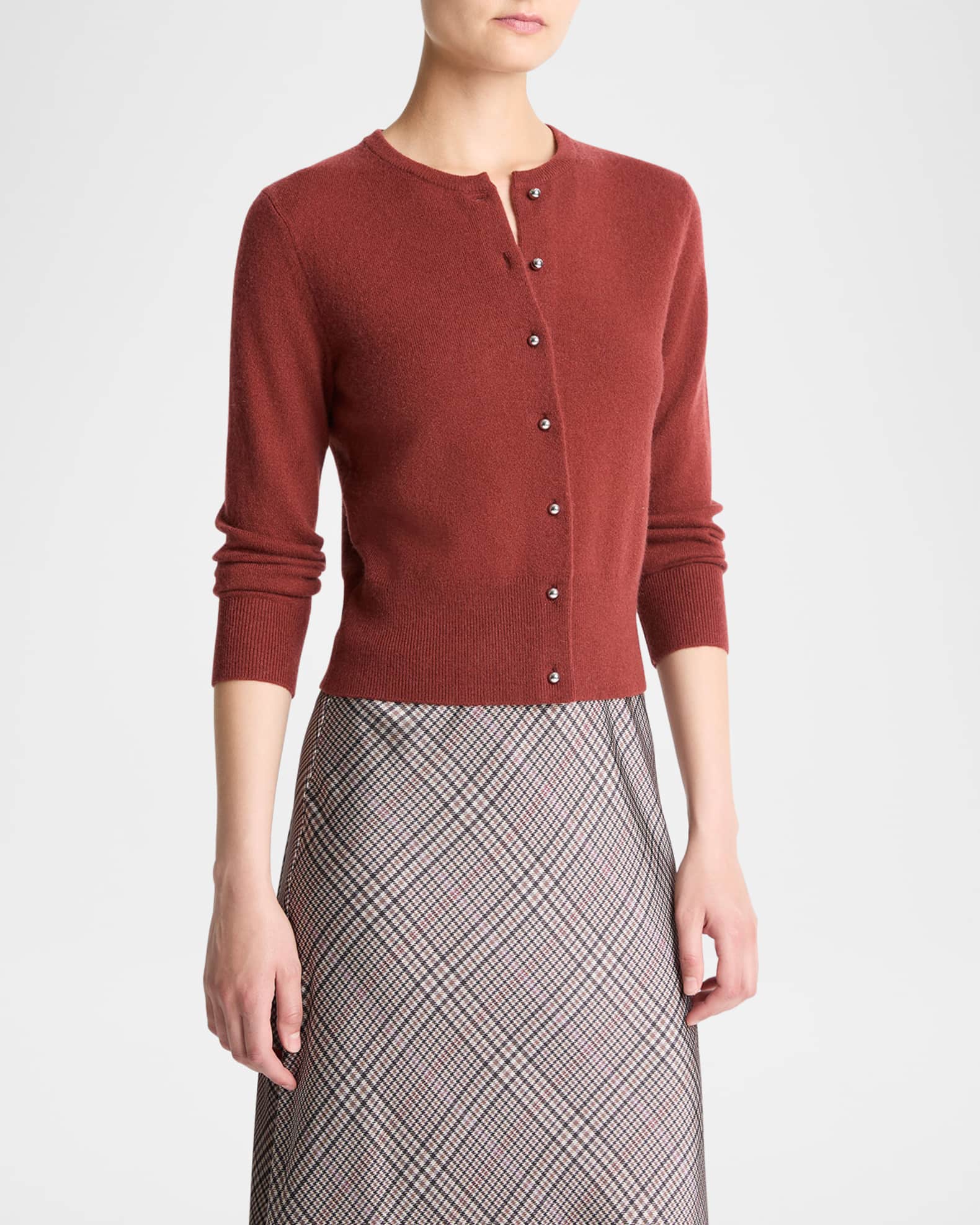 Vince Cashmere-Blend Cardigan | Neiman Marcus