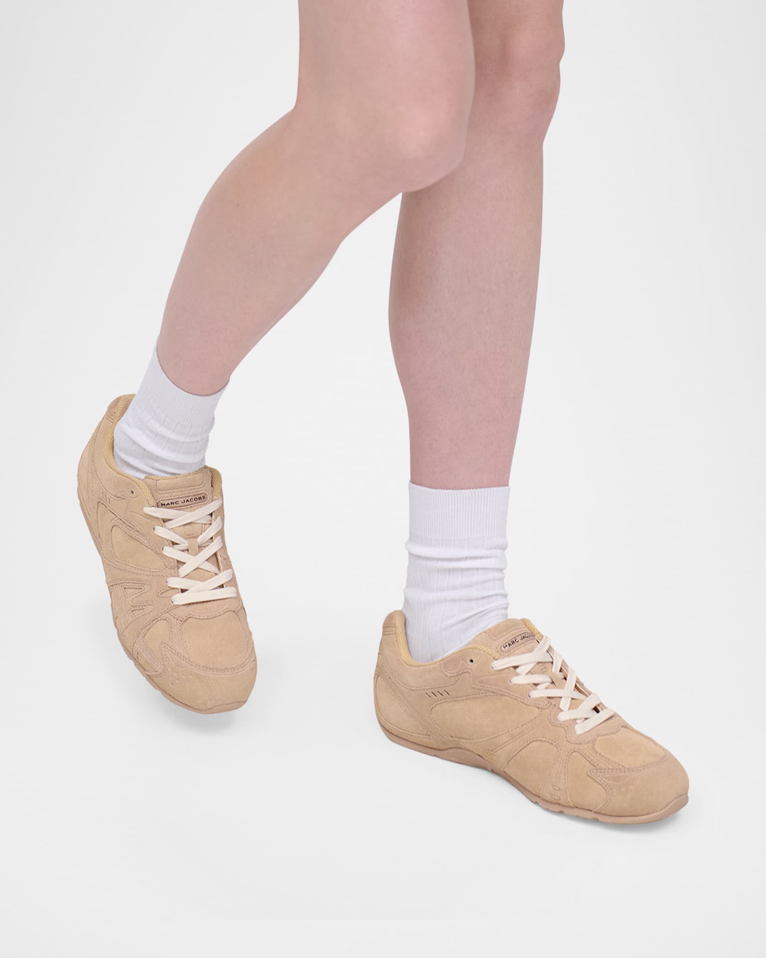 Marc Jacobs The Suede 72 Spring Sneakers | Neiman Marcus