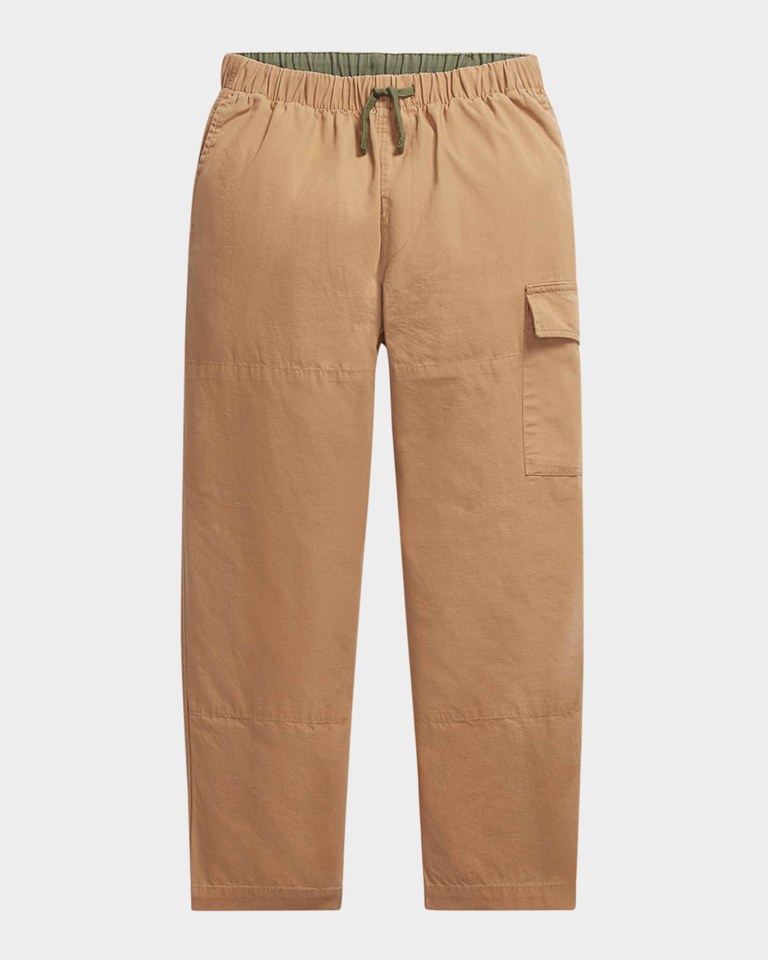 Boy's Rustic Canvas Cargo Pants | Neiman Marcus