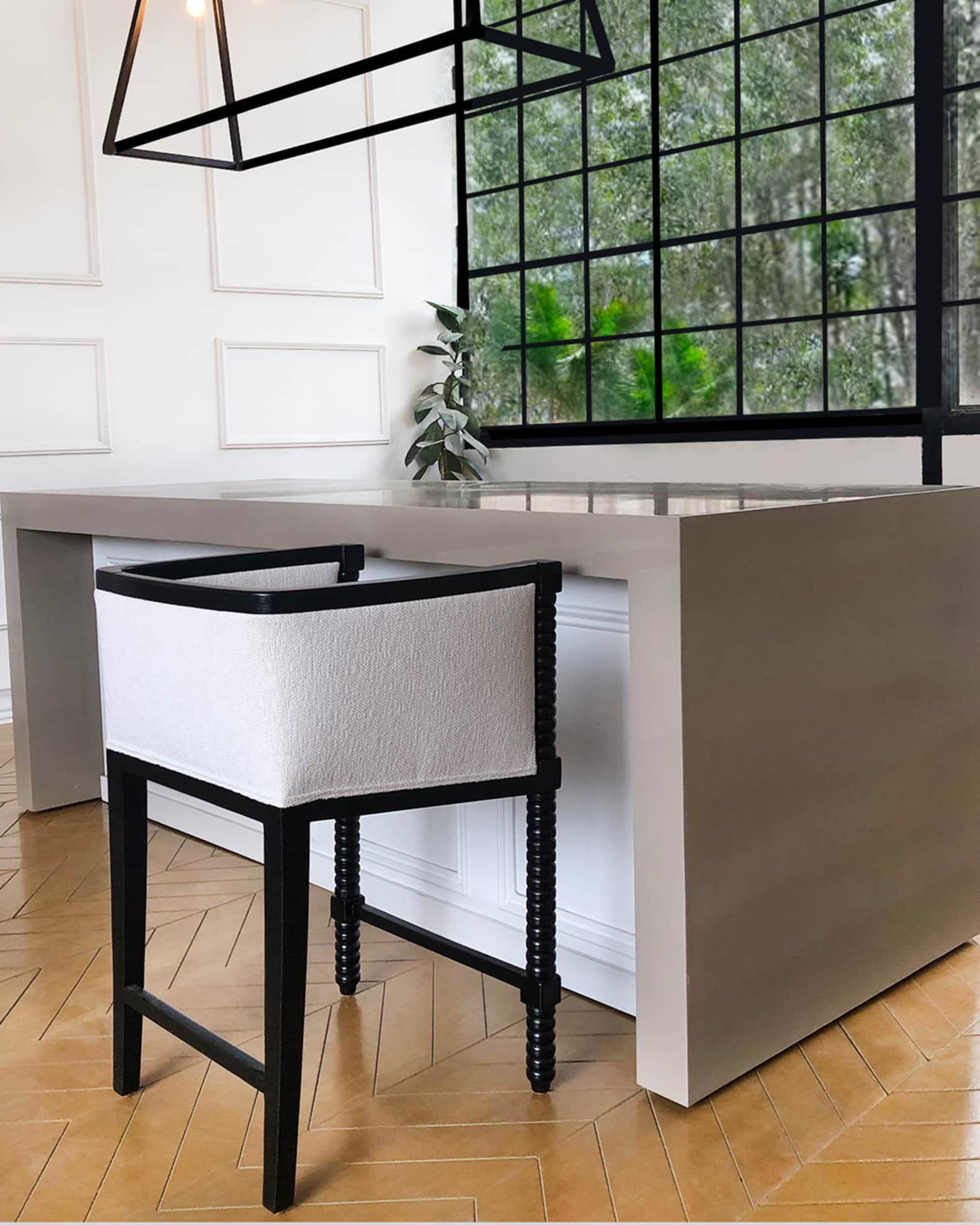 Peninsula Home Collection Morrison 25" Counter Stool | Neiman Marcus