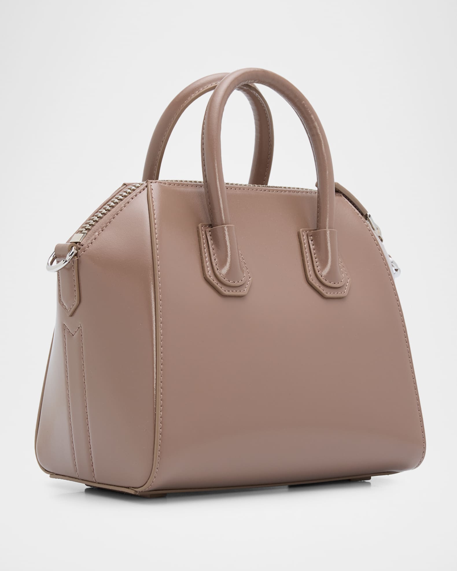 Givenchy Antigona Mini Top-Handle Bag in Box Leather | Neiman Marcus