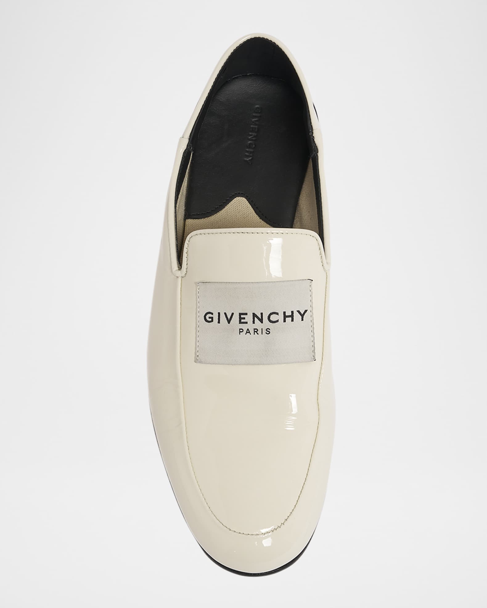 Givenchy Leather Label Loafers | Neiman Marcus