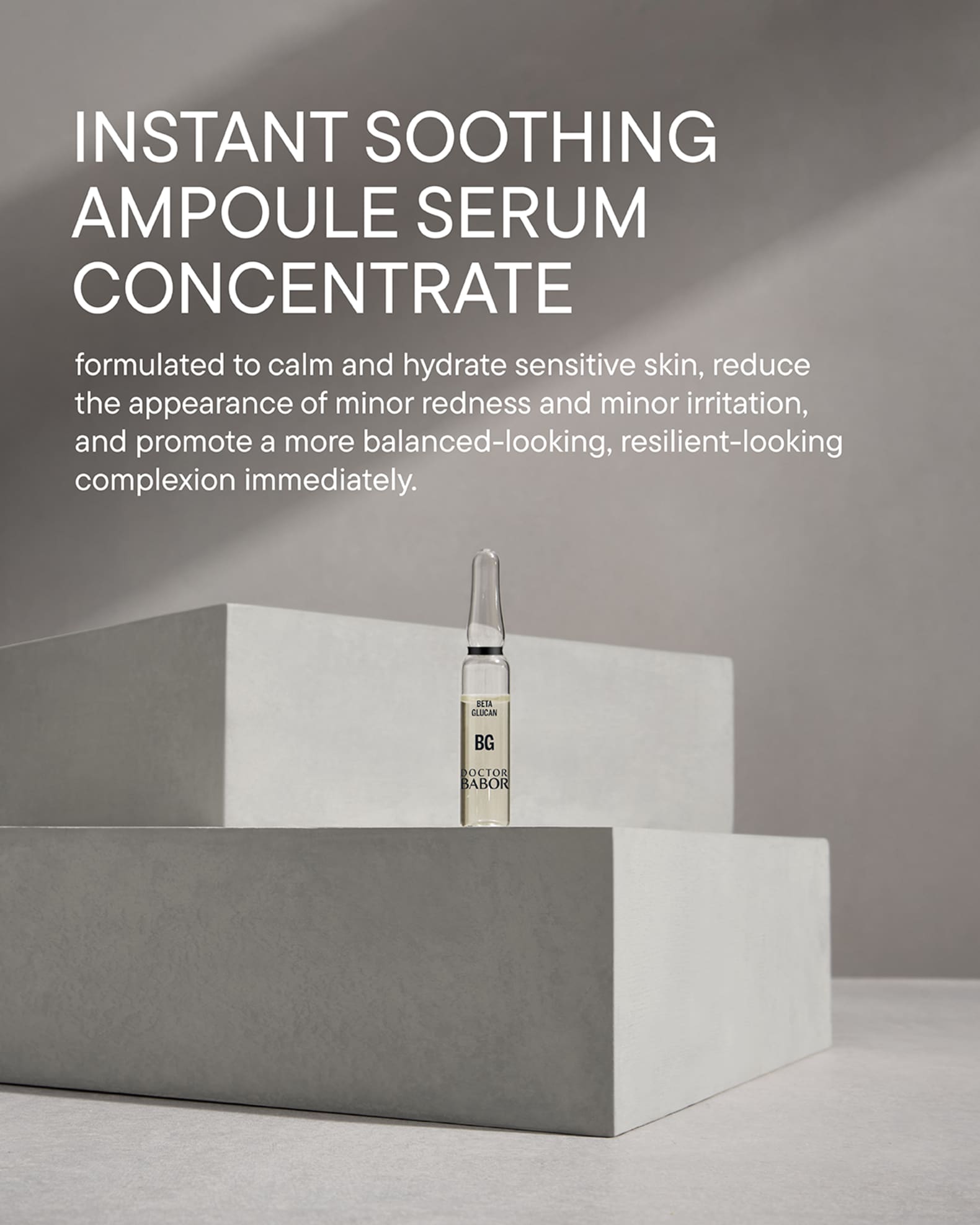 BABOR Instant Soothing Ampoule Serum Concentrate | Neiman Marcus