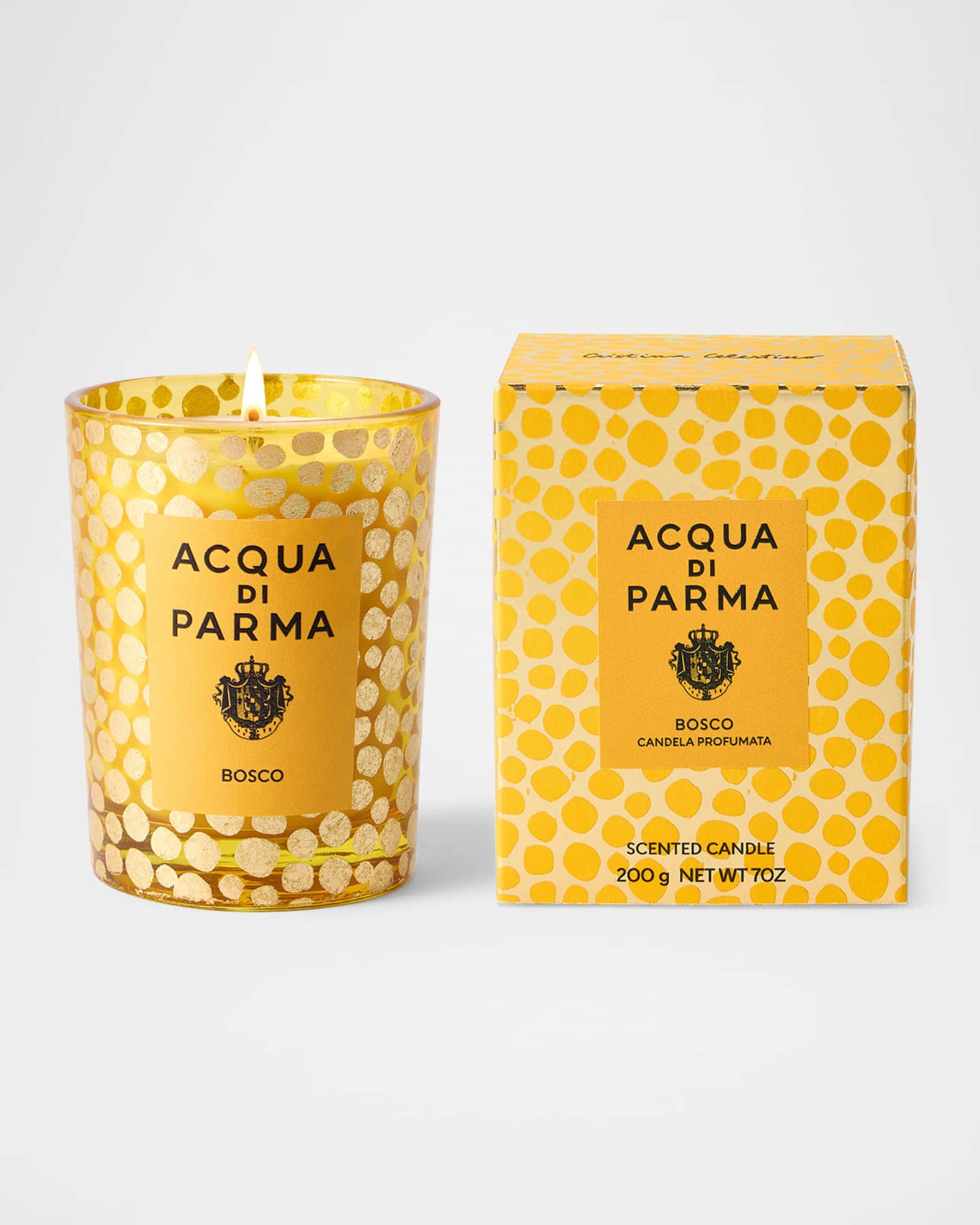 Acqua di Parma x Cristina Celestino Bosco Candle, 6.8 oz. | Neiman Marcus