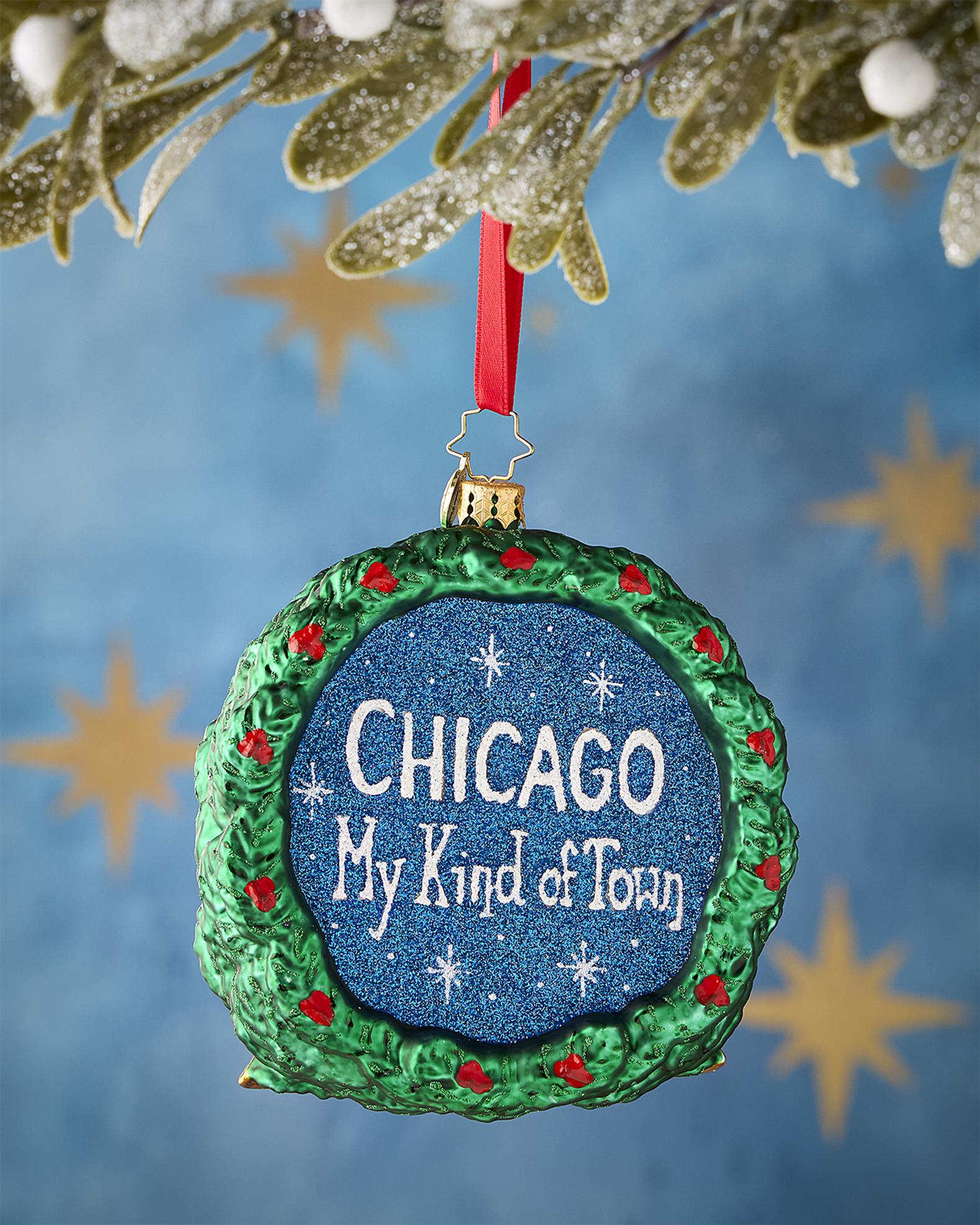 Christopher Radko Windy City Wonderland Christmas Ornament | Neiman Marcus