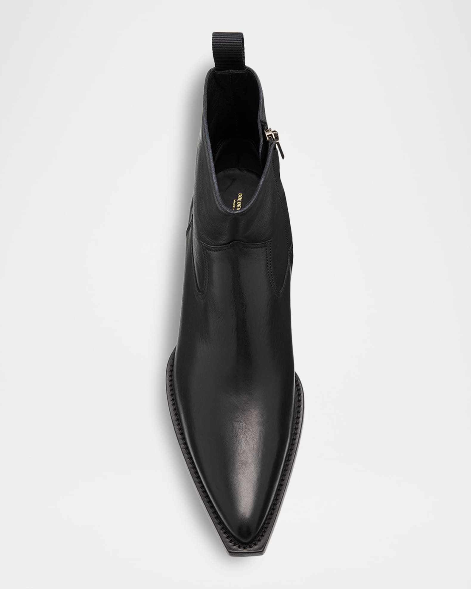 Golden Goose Debbie Leather Western Ankle Boots | Neiman Marcus