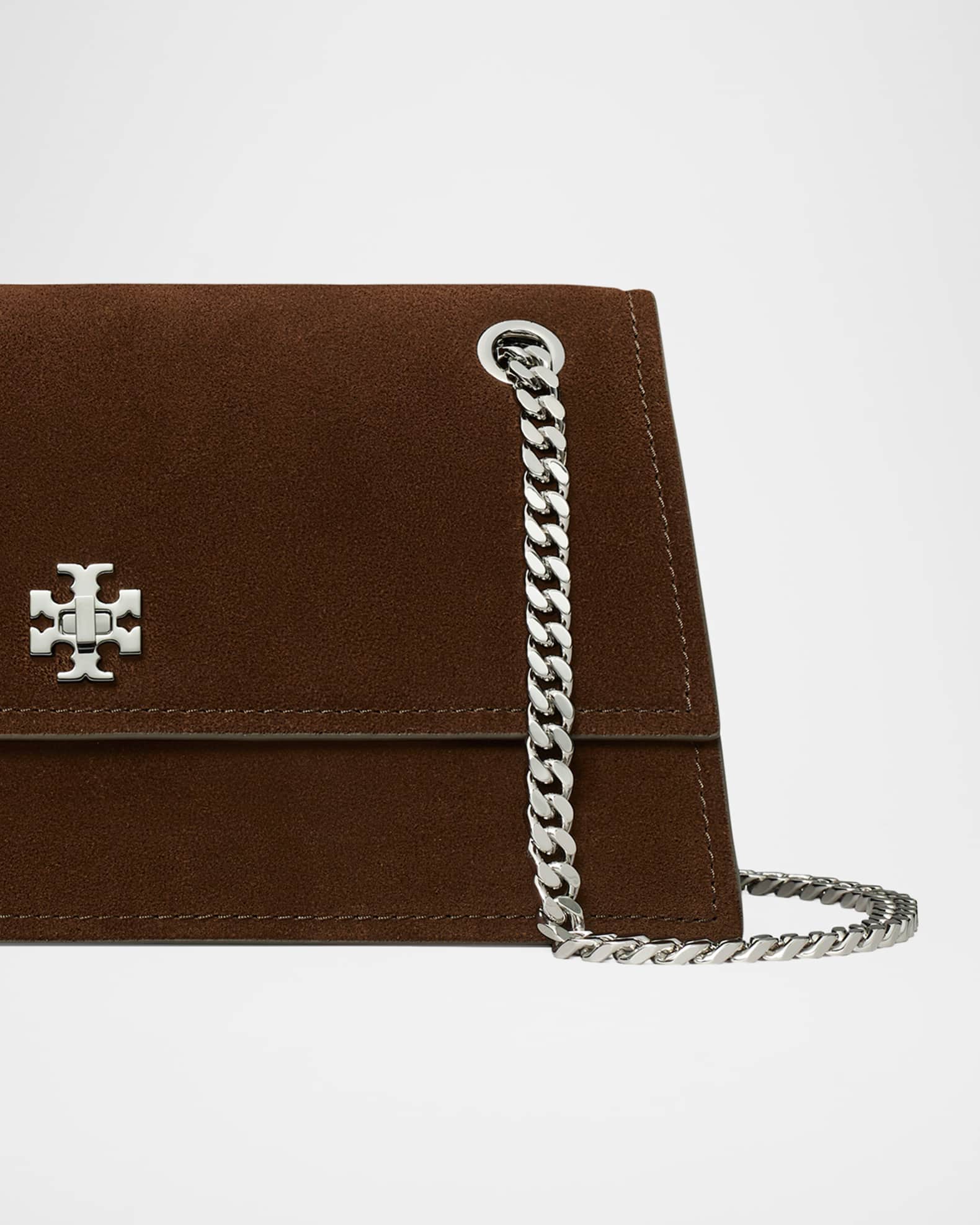 Tory Burch Kira Suede Flap Shoulder Bag | Neiman Marcus