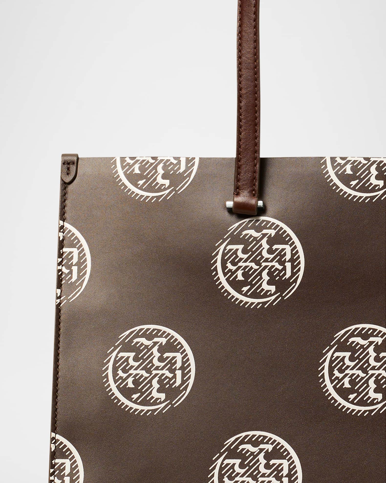 Tory Burch T Monogram Contrast Embossed Tote | Neiman Marcus