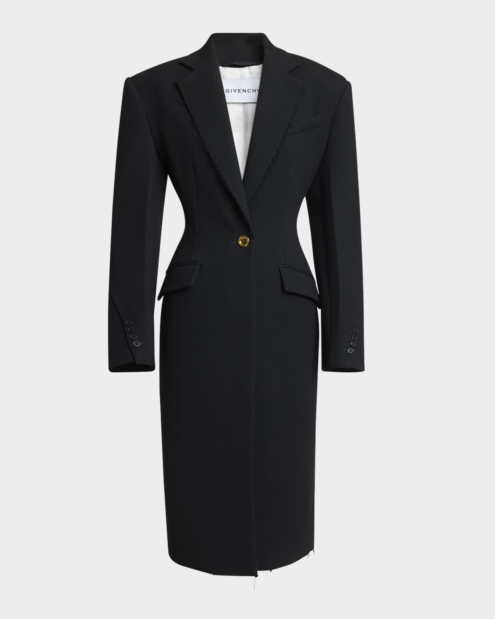 Givenchy Wool-Blend Cocoon Coat | Neiman Marcus