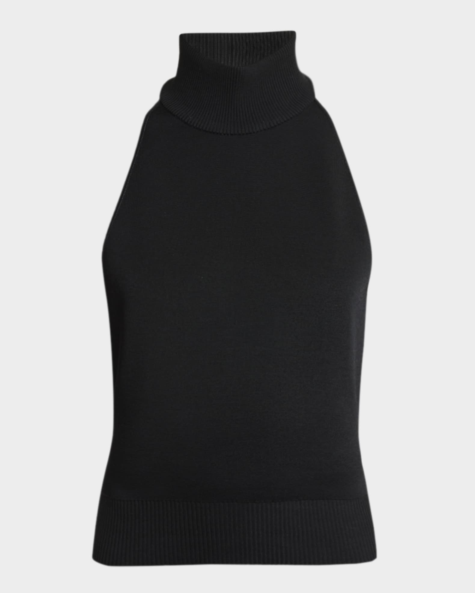 Givenchy Mock-Neck Knit Halter Top | Neiman Marcus