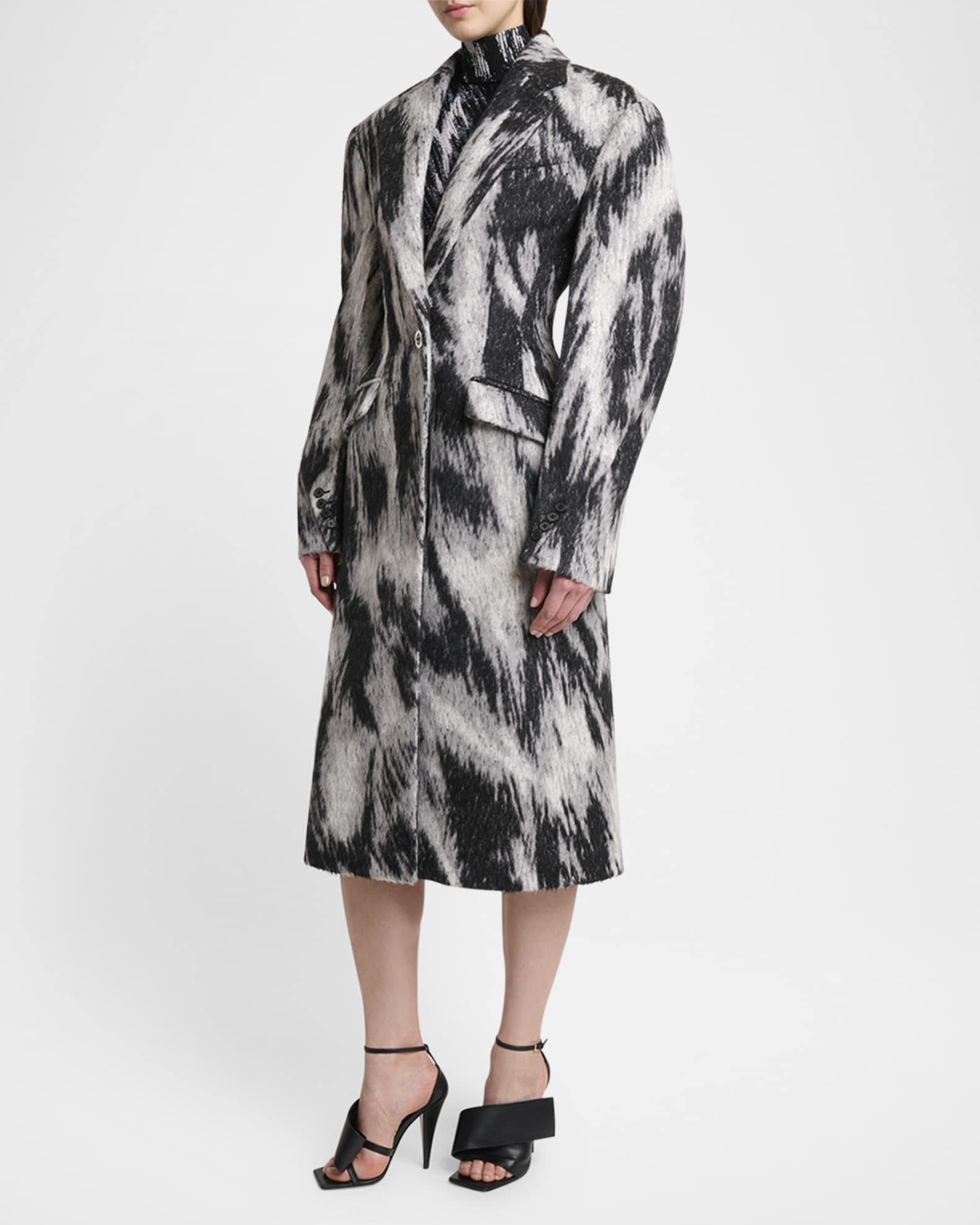 Givenchy Animal Cocoon Coat | Neiman Marcus